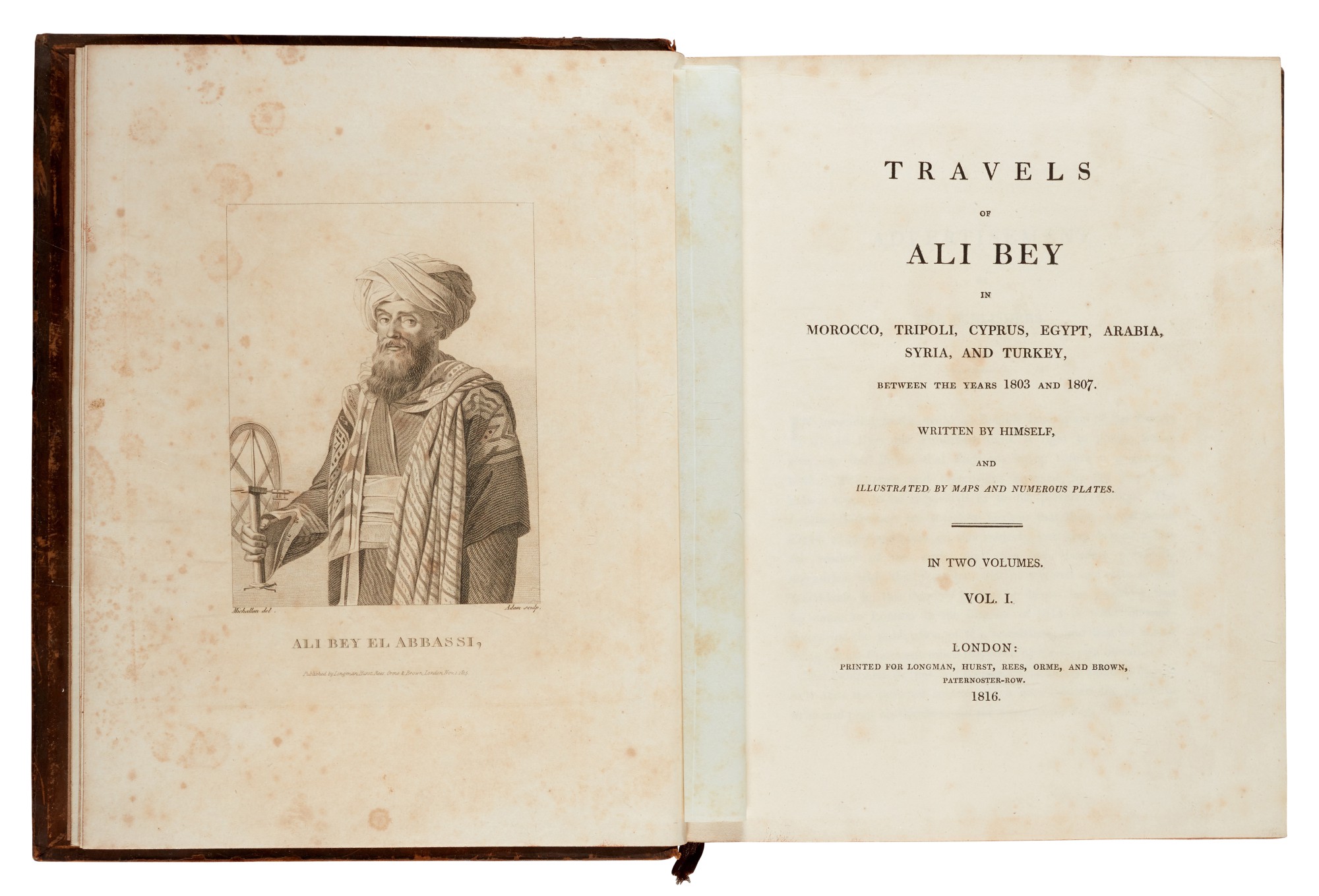 Badia y Leblich | Travels of Ali Bey in Morocco, Tripoli, Cyprus, Egypt ...