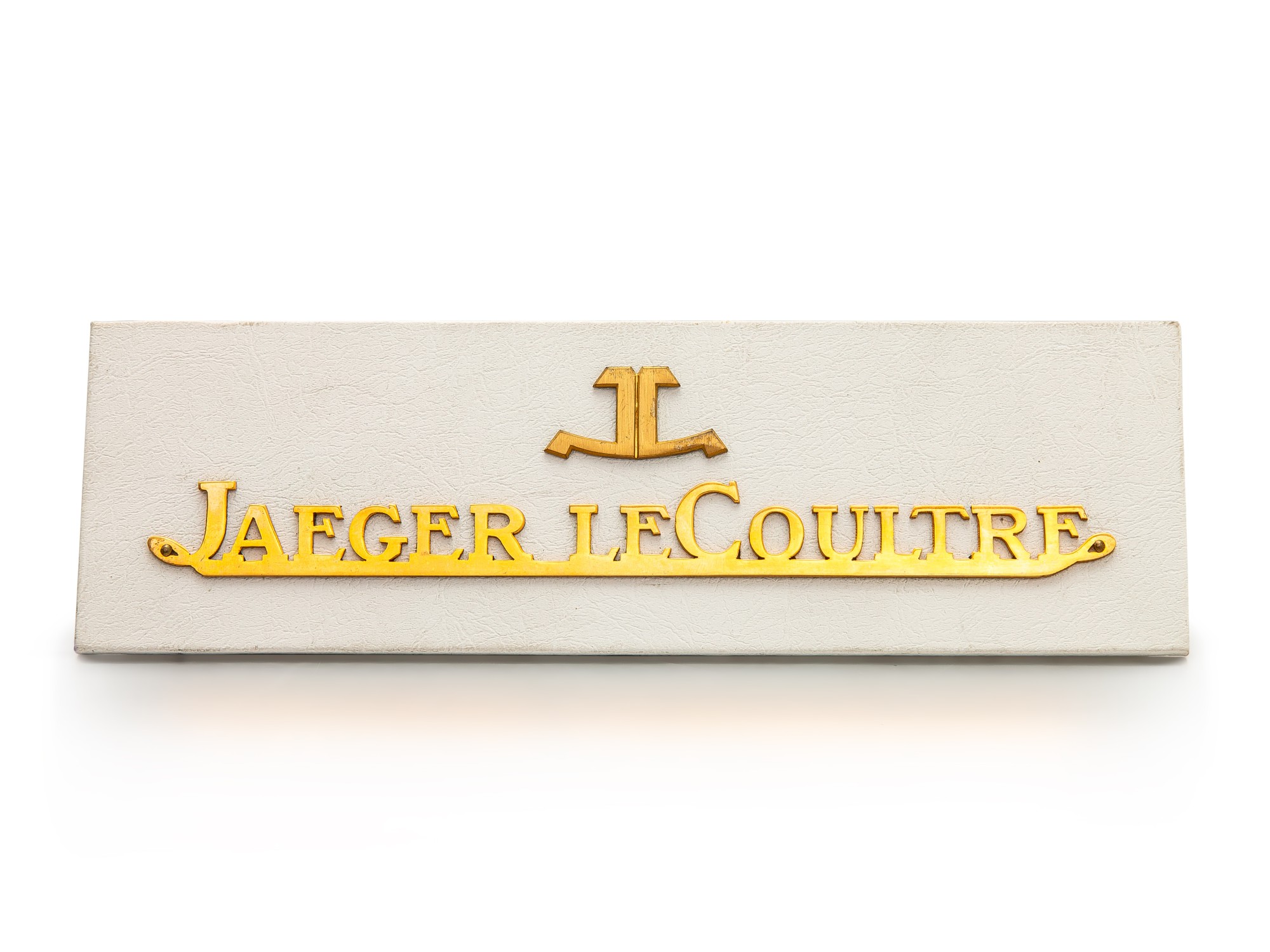 Jaeger-LeCoultre | A leather window display, Circa 1960 | 積家 | 皮製展示座，約 ...