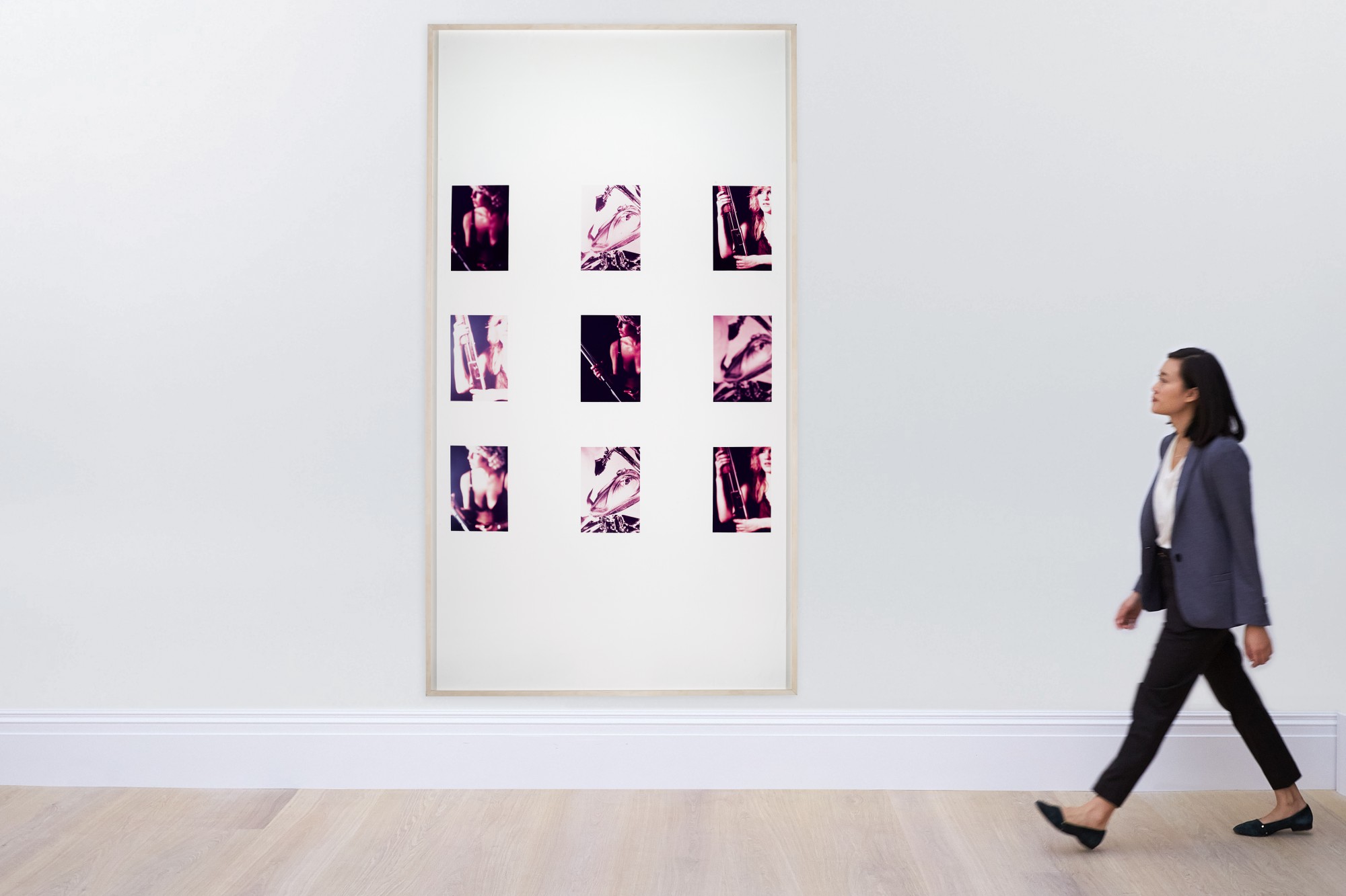 RICHARD PRINCE | THREE GIRLFRIENDS, ONE WITH MOTORCYCLE (GANG ...