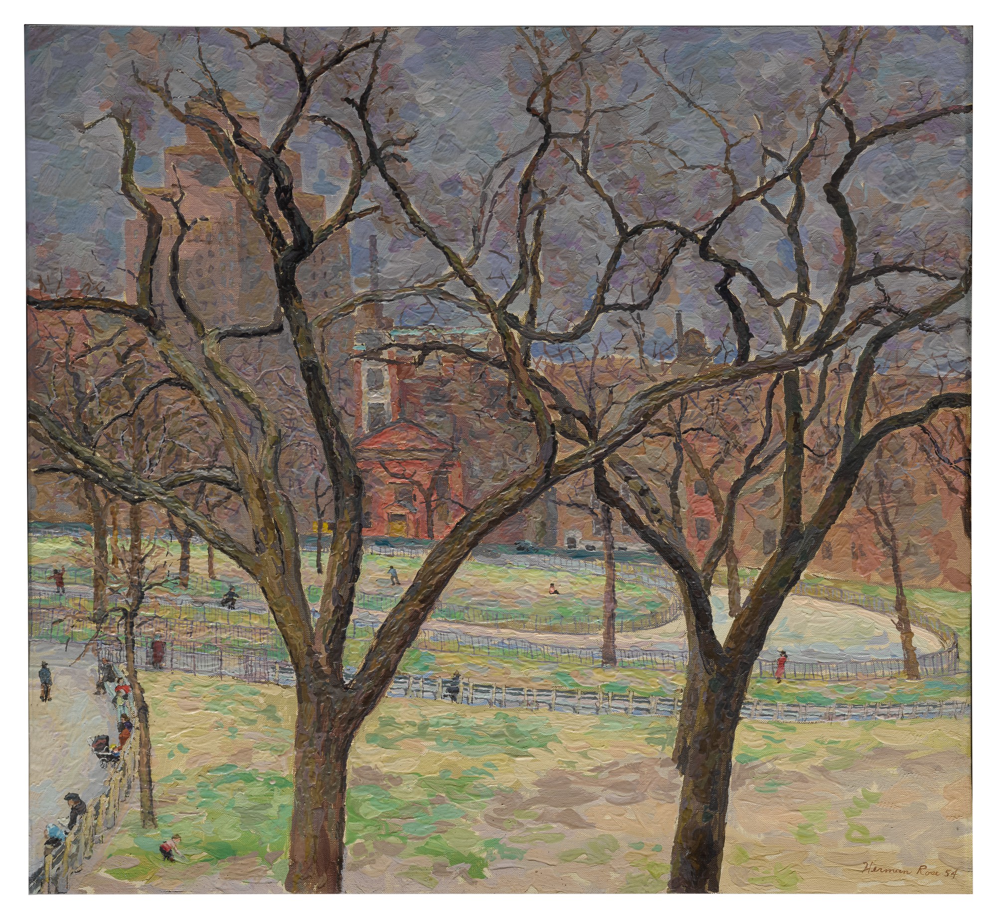 HERMAN ROSE | TOMPKINS SQUARE PARK | Joseph H. Hirshhorn: Collector for ...