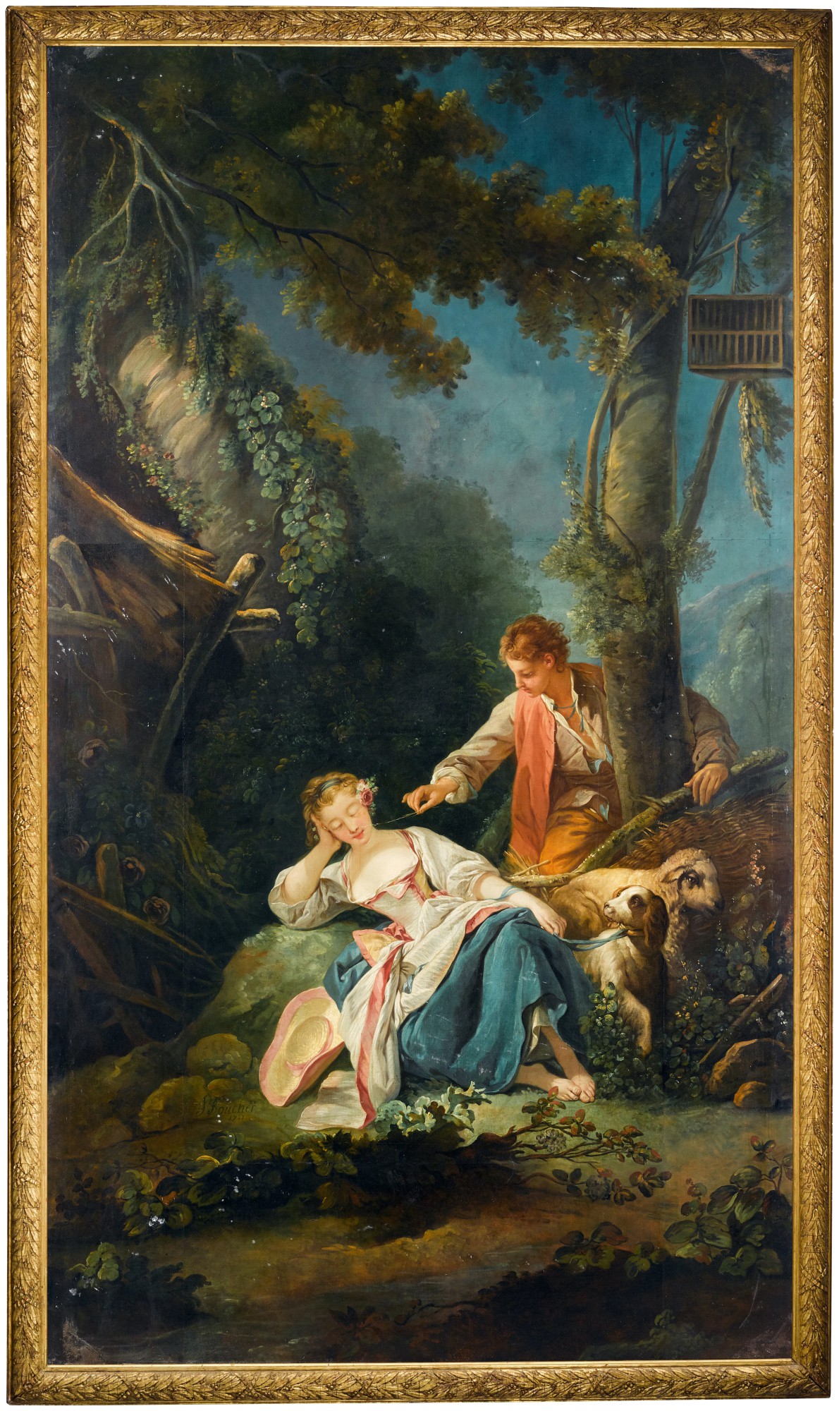 Evening or The Interrupted Sleep (Le sommeil interrompu) 《傍晚》或《被打擾的淺眠 ...