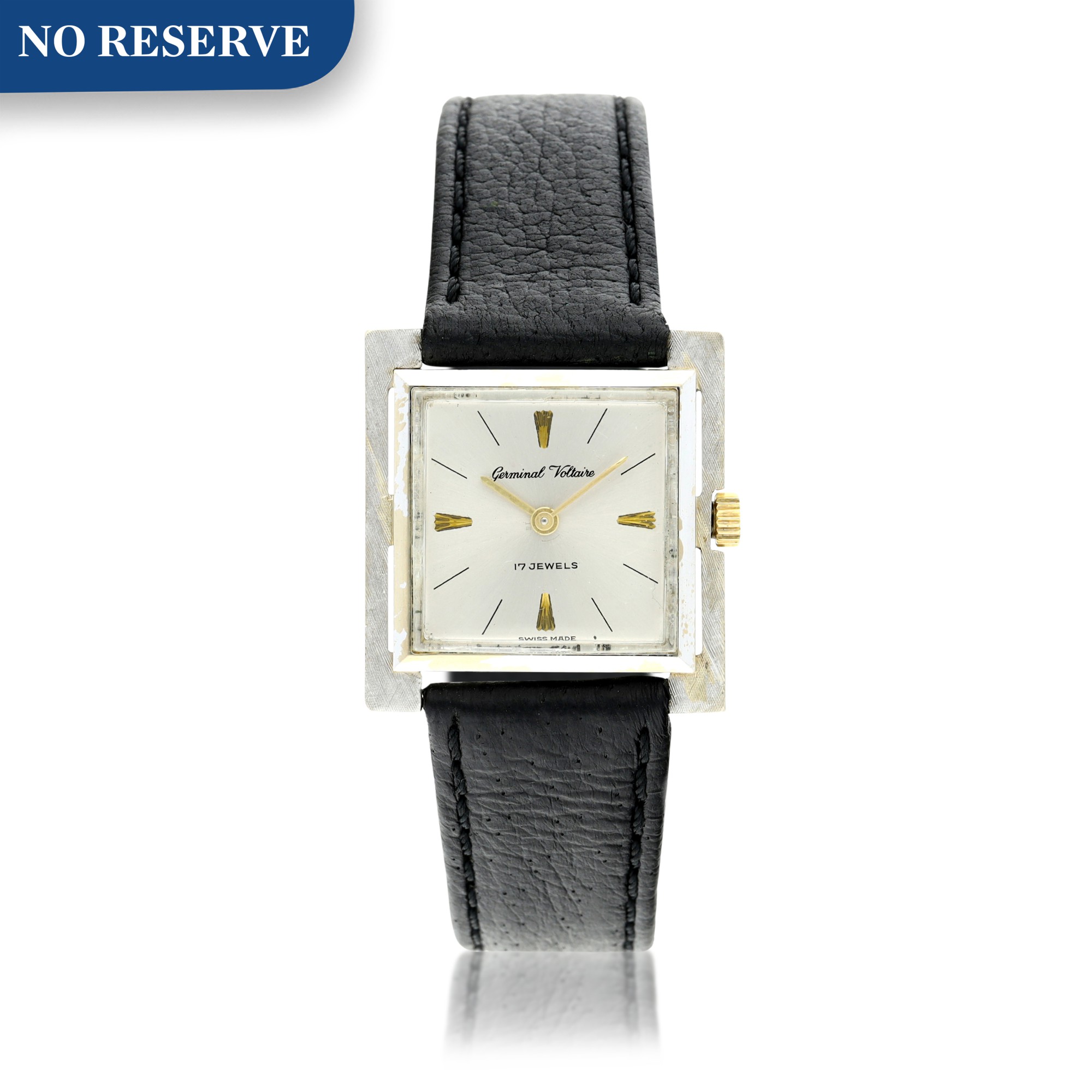 A white gold square shaped wristwatch, Circa 1960 | Fine Watches | 2021 ...