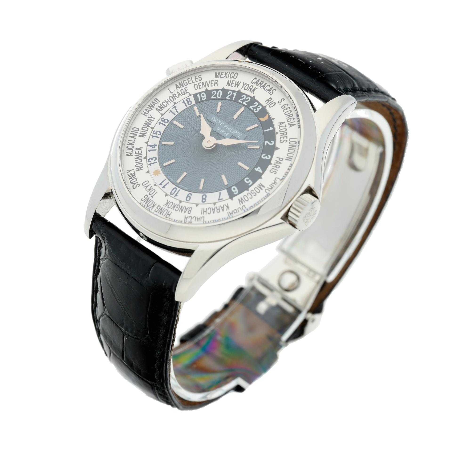 Reference 5110P A platinum automatic world time wristwatch, Circa 2001 ...