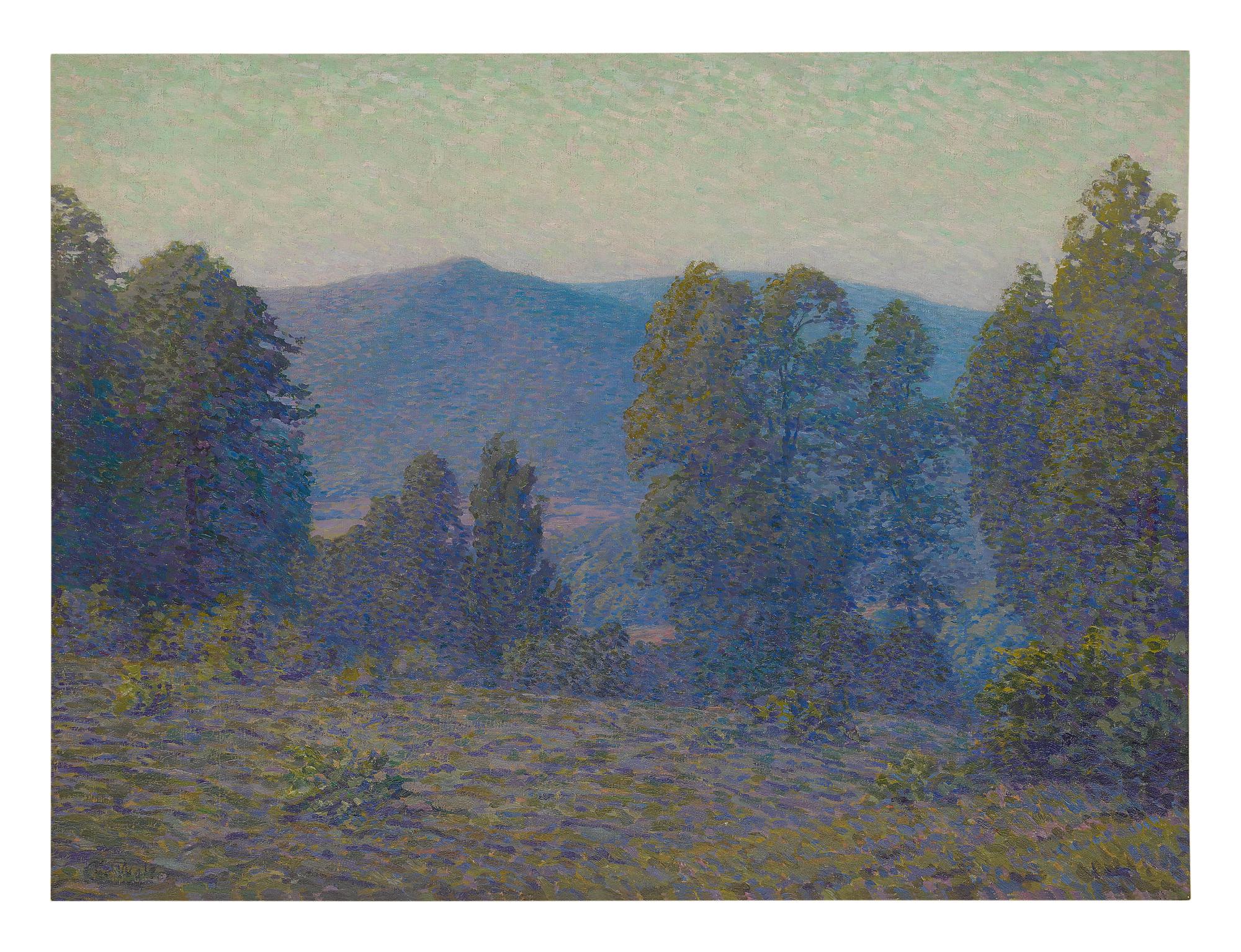 CHRISTIAN J. WALTER | TWILIGHT IN THE CATSKILLS | American Art Online ...