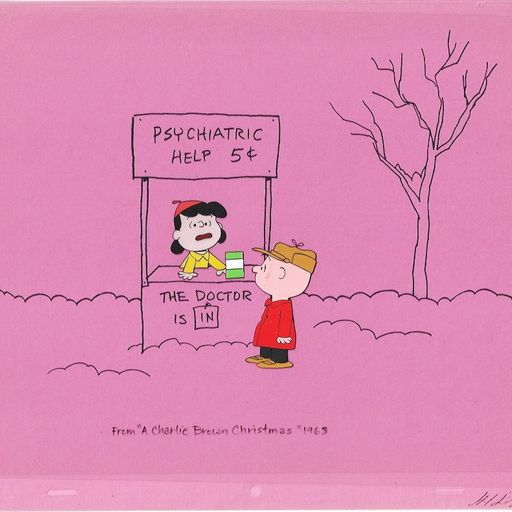 Peanuts Vintage A Charlie Brown Christmas Production Animation Cels ...