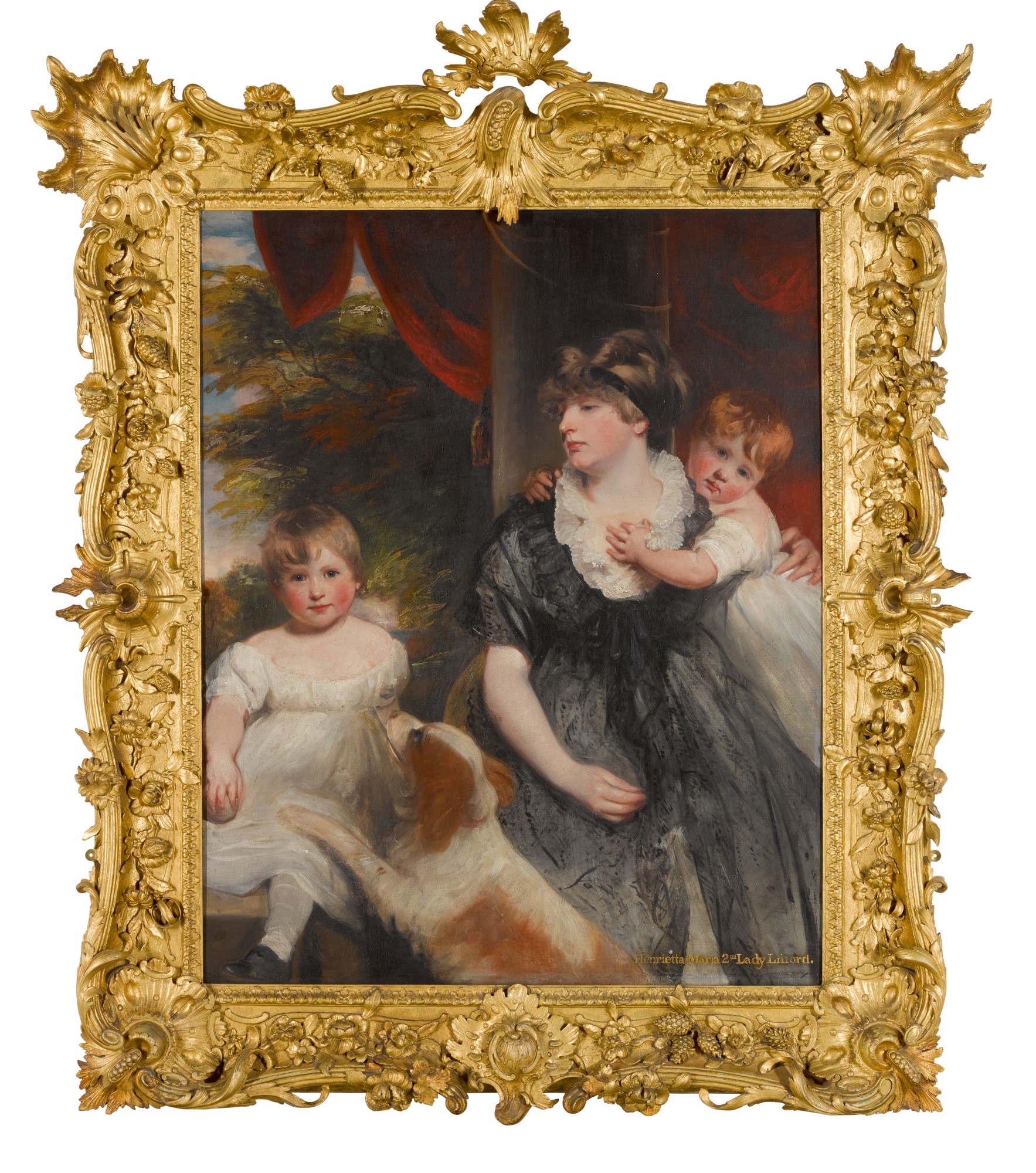 Henrietta Maria Vernon Atherton, 2nd Lady Lilford (d. 1820), of ...