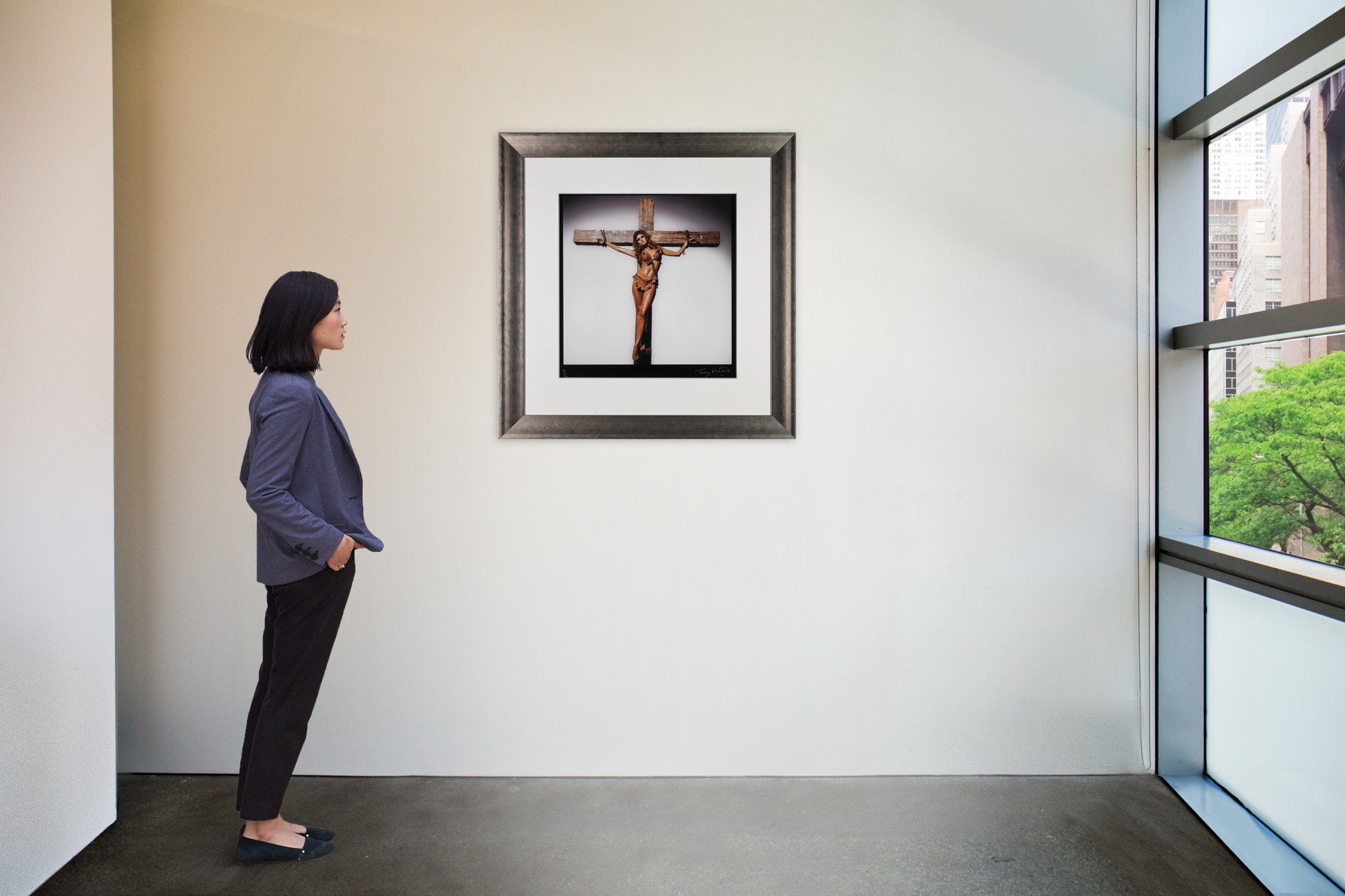 Raquel Welch On The Cross, Los Angeles, 1966 | This is Tomorrow: Works ...