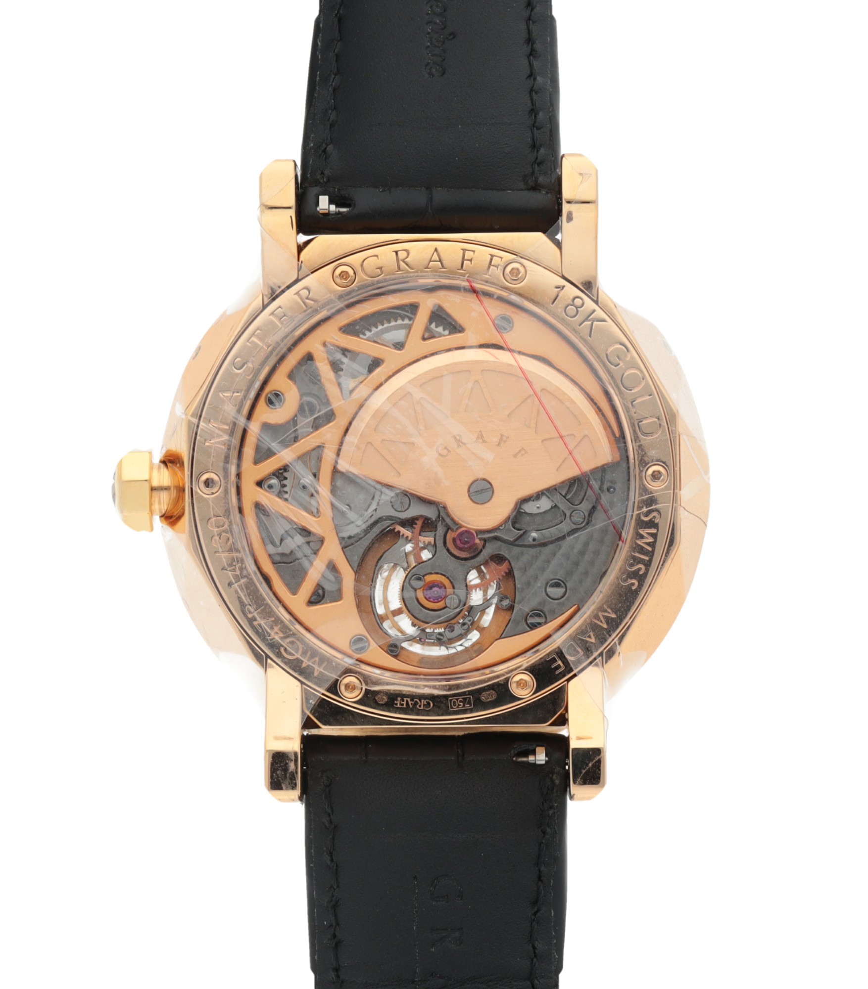 GRAFF | MASTER GRAFF, REF MG47P, PINK GOLD DUAL TIME TOURBILLON ...