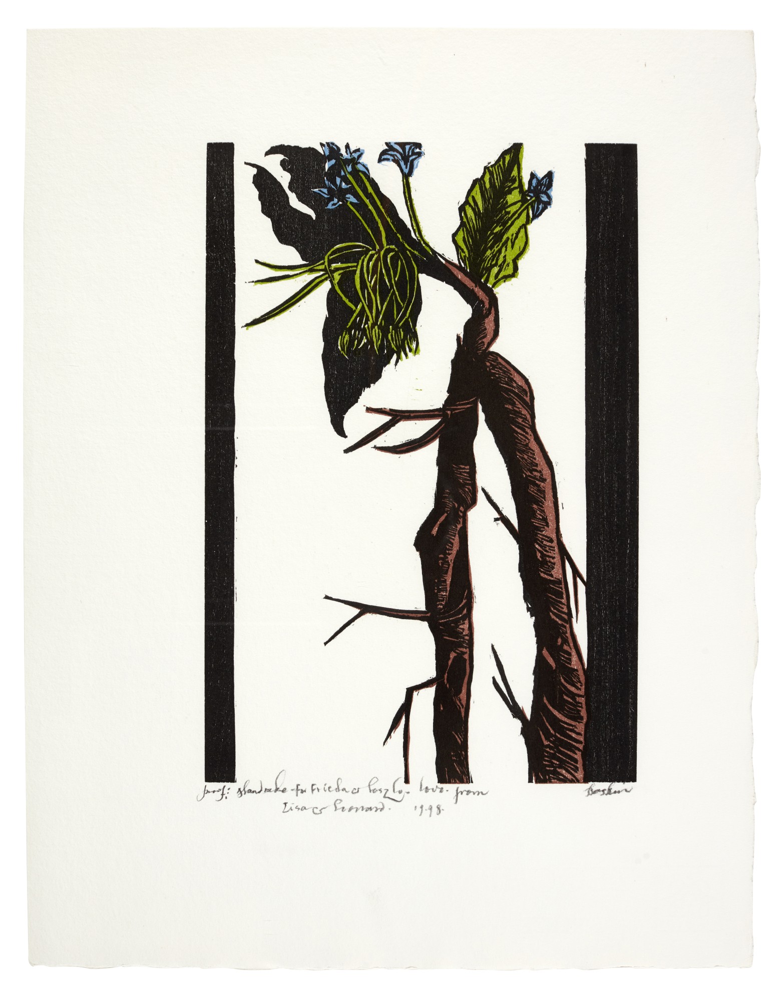 Leonard Baskin | Proofs of eight engravings, signed by the artist, c ...