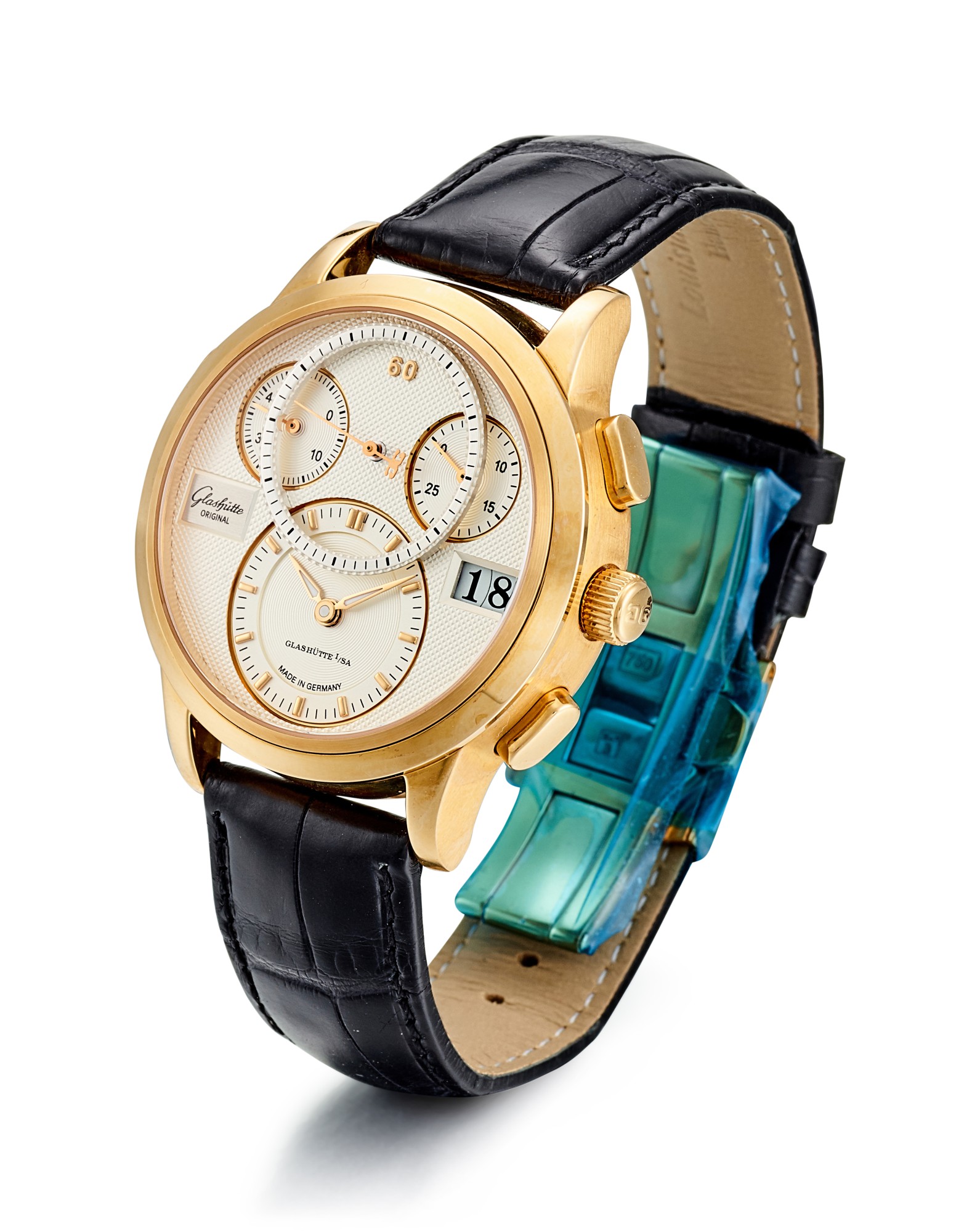 Panomatic Chrono, Reference W19501010104, A pink gold chronograph ...