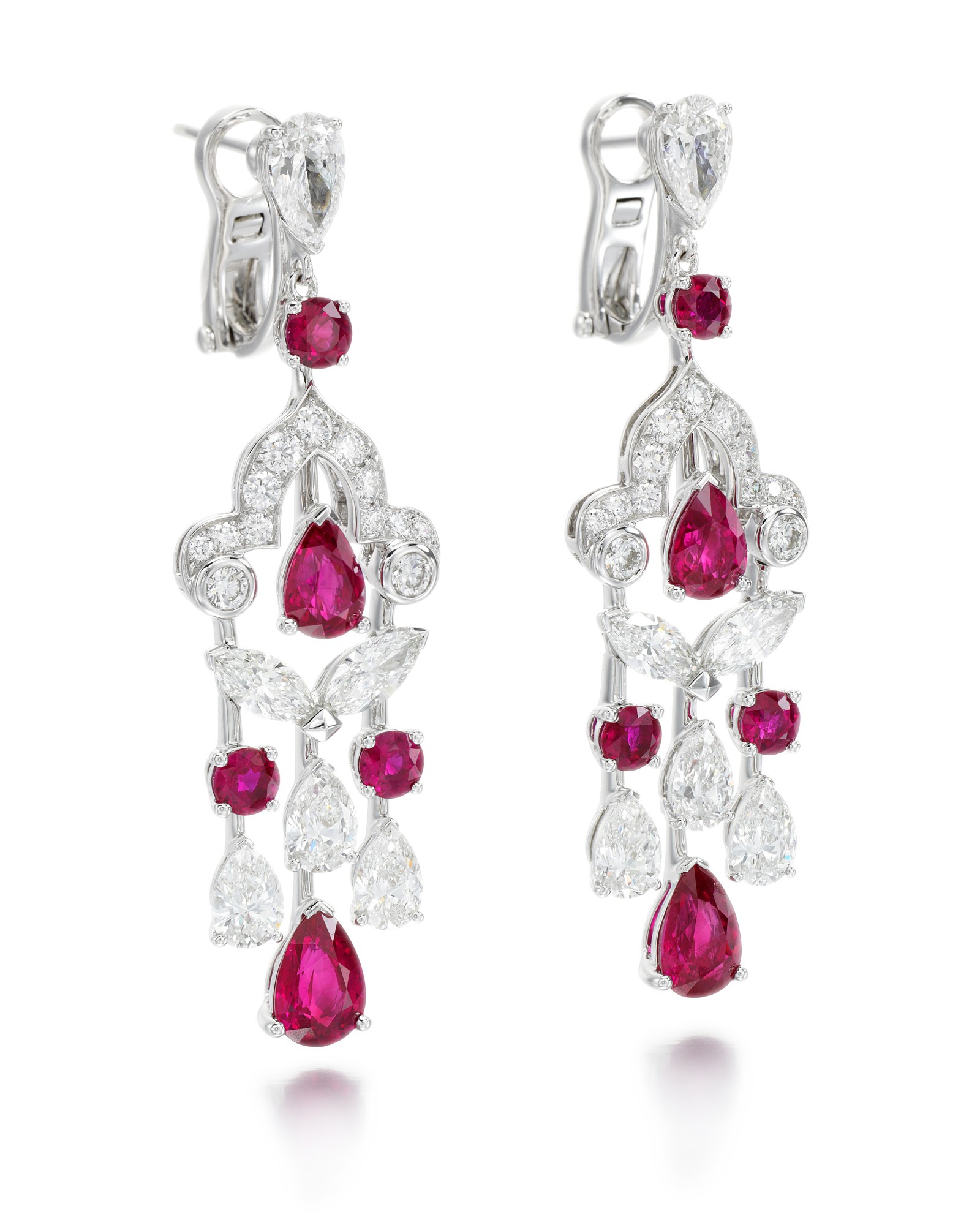 GRAFF | PAIR OF RUBY AND DIAMOND EARRINGS | Fine Jewels | Jewellery ...