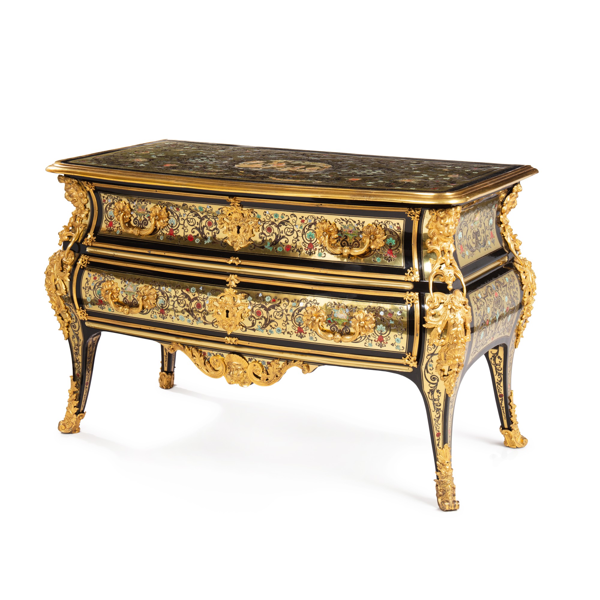 A Régence 'Boulle' marquetry commode attributed to Noël Gérard, circa ...