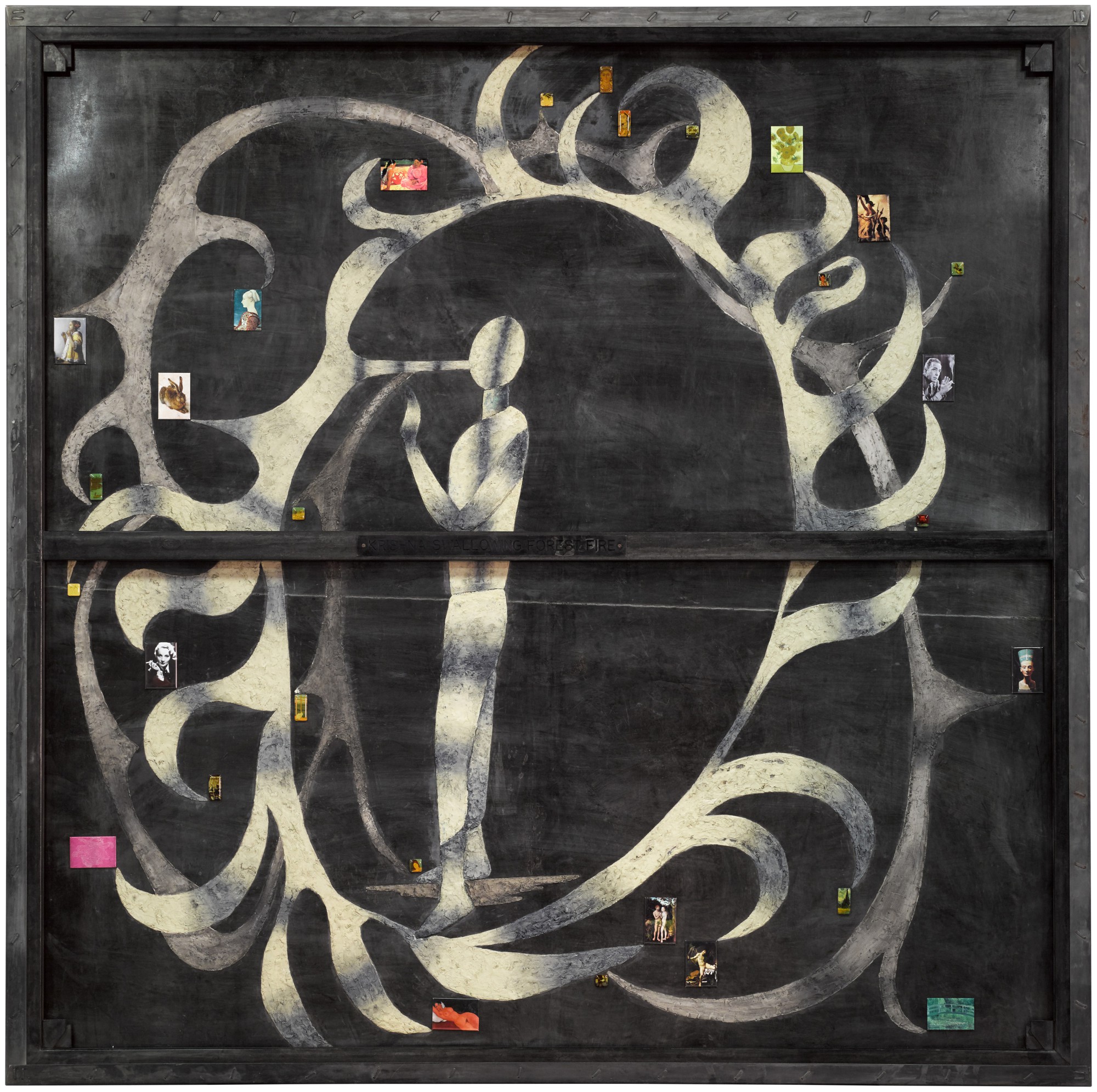 Krishna Swallowing Forest Fire | Modern & Contemporary South Asian ...
