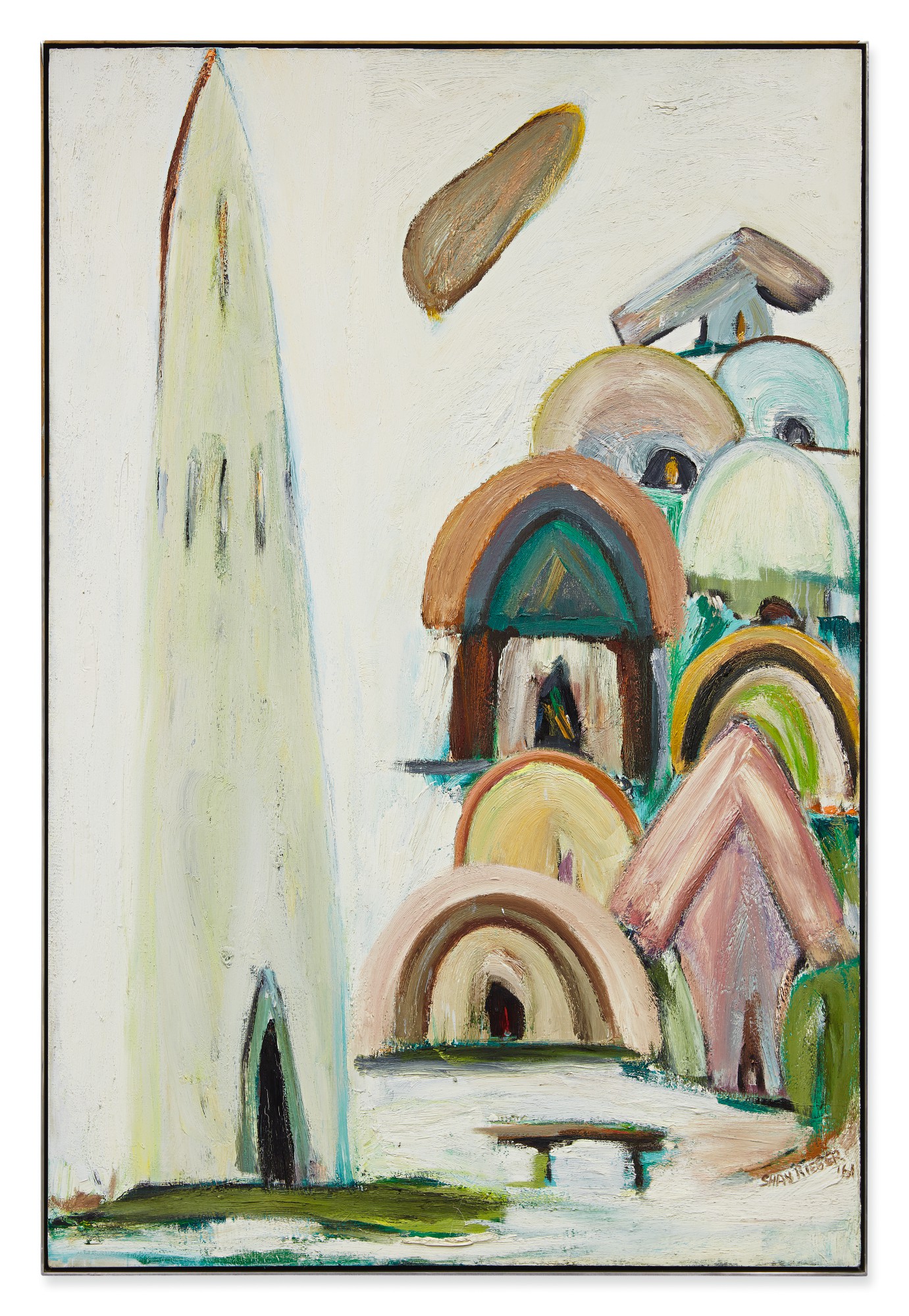 SHAY RIEGER | SPRING VILLAGE | Contemporary Art | 2020 | Sotheby's