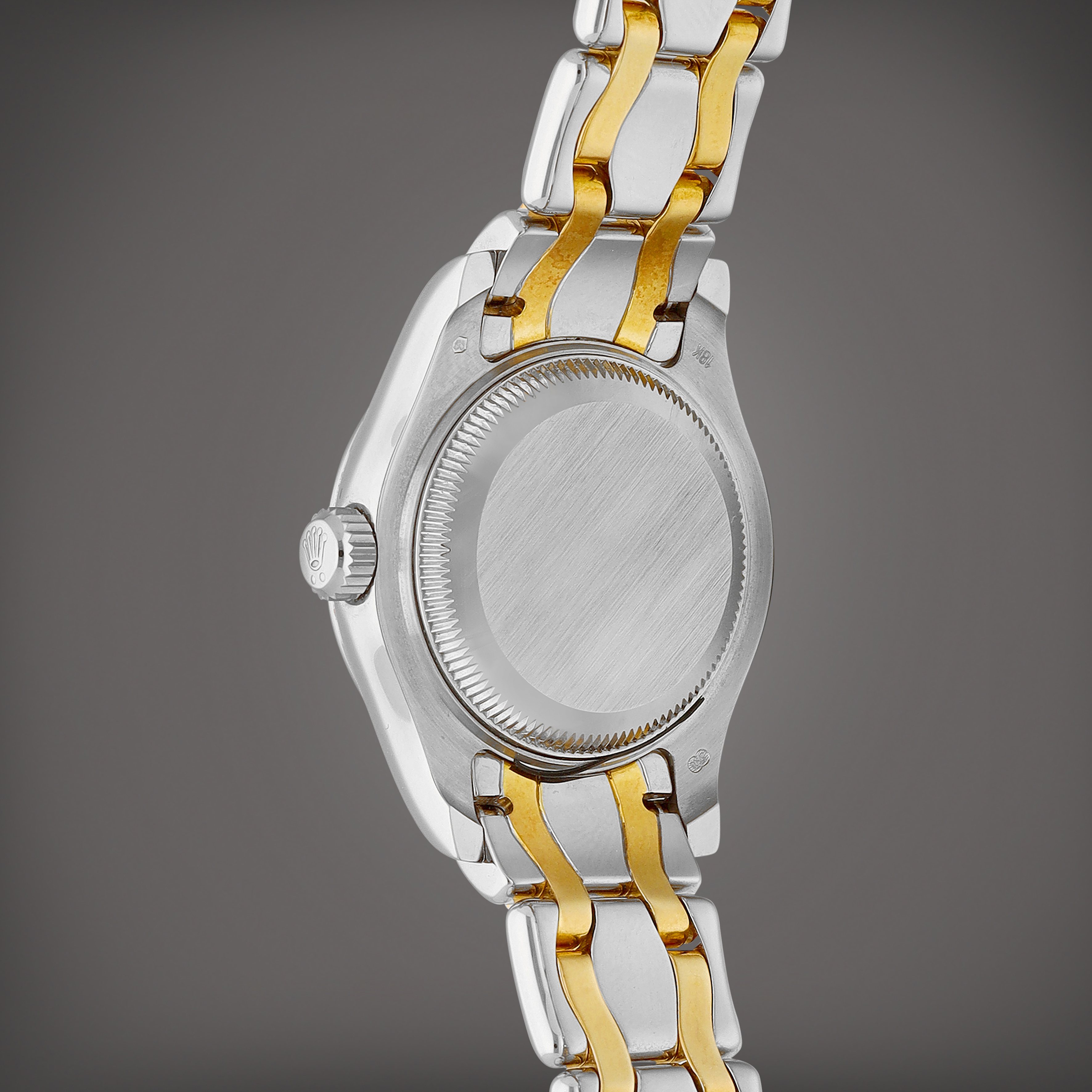 DateJust Pearlmaster, Reference 69329 A two colour gold and diamond-set ...