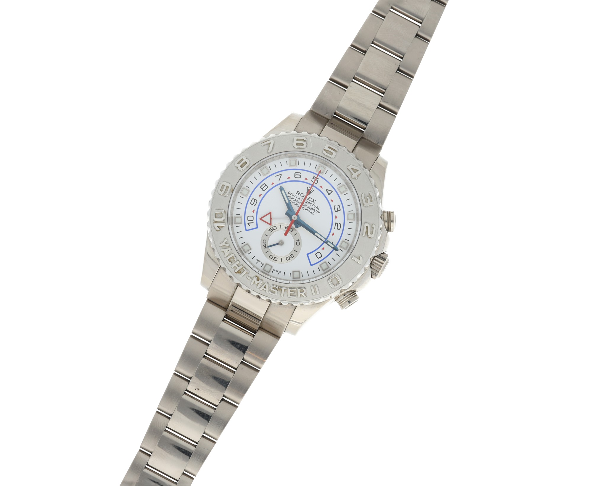 ROLEX | REFERENCE 116689 YACHT-MASTER II A WHITE GOLD AUTOMATIC FLYBACK ...