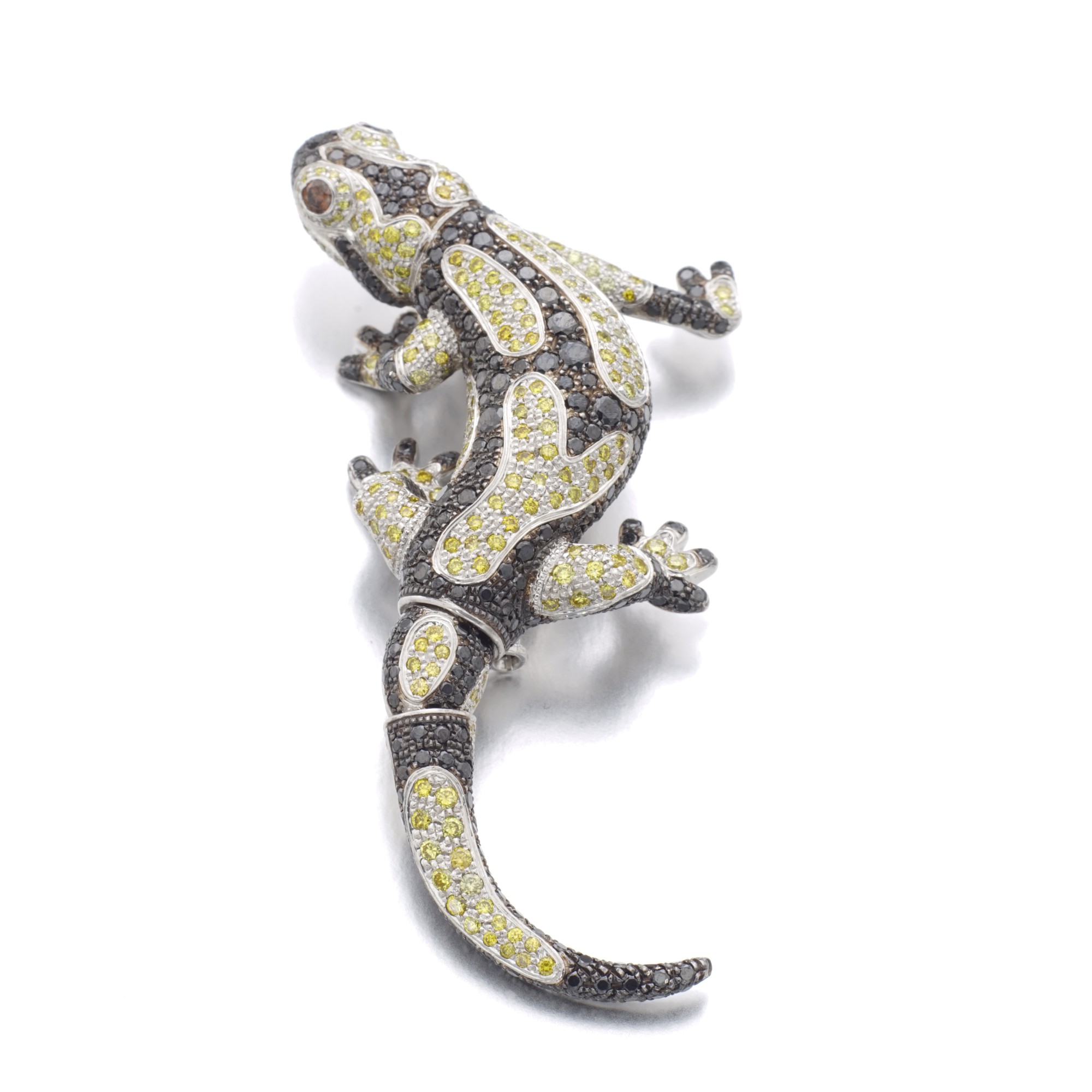 CHOPARD | DIAMOND BROOCH, ‘SALAMANDER’ FROM THE ANIMAL WORLD COLLECTION ...