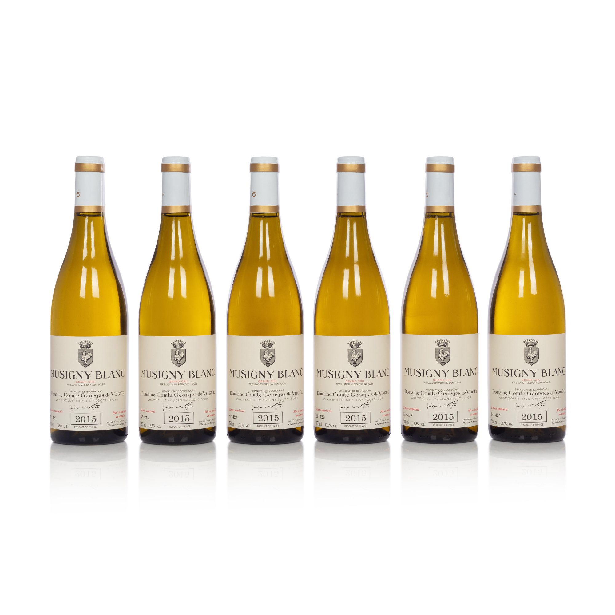 Musigny Blanc 2015 Comte Georges de Vogüé (6 BT) | Finest and Rarest ...