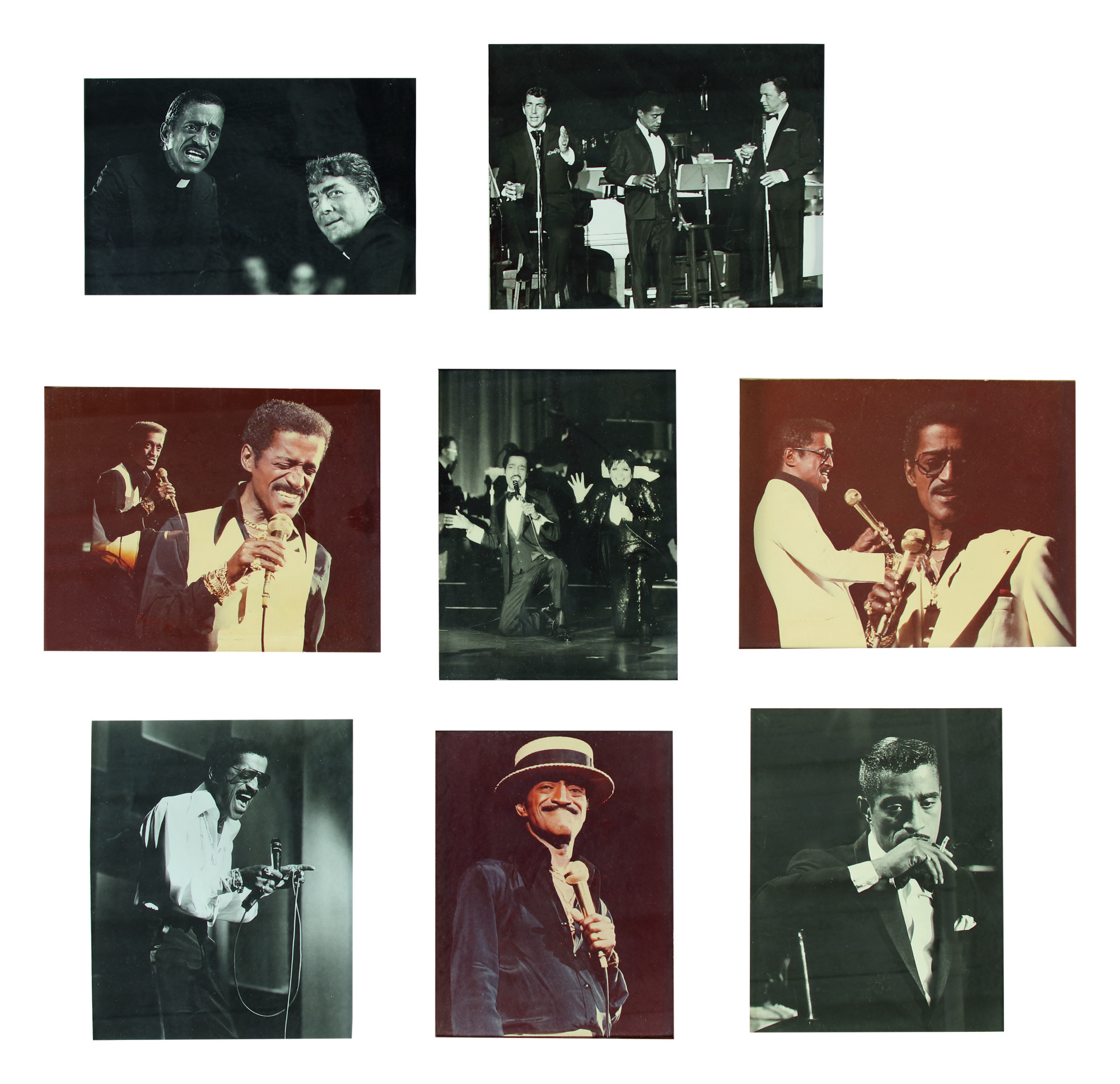 [RAT PACK] — SAMMY DAVIS JR. | A GROUP OF VINTAGE PHOTOGRAPHS | Lady ...