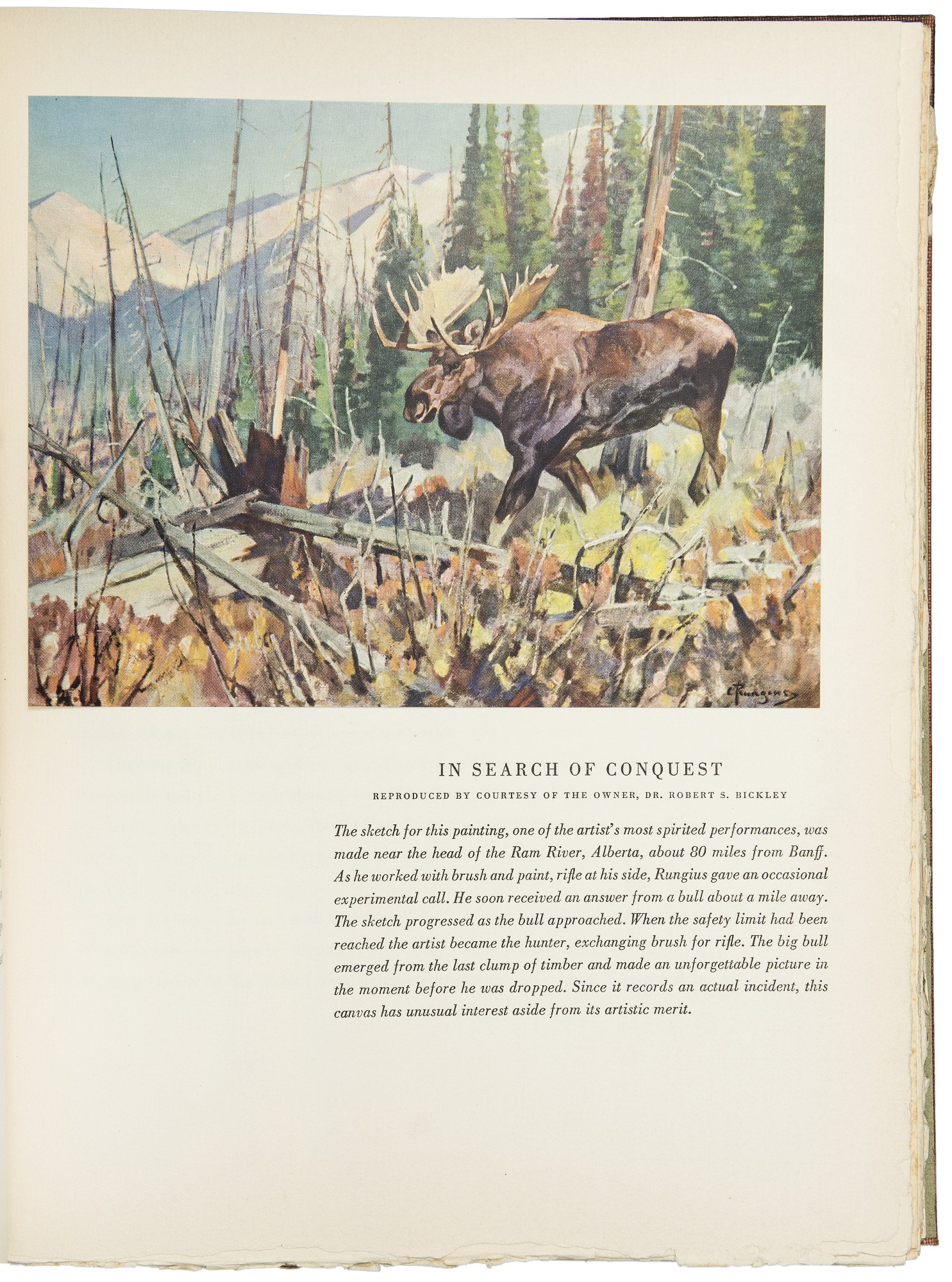 RUNGIUS, CARL, AND WILLIAM J. SCHALDACH | Carl Rungius. The Big Game ...