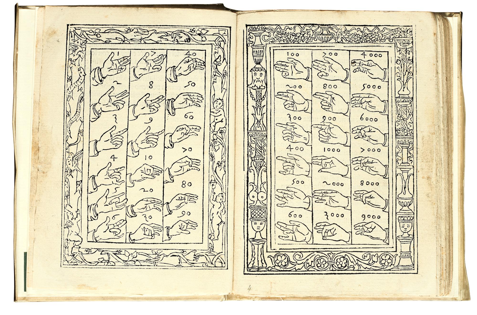 Calandri, Aritmetica, Florence, 1491, later vellum | Important ...