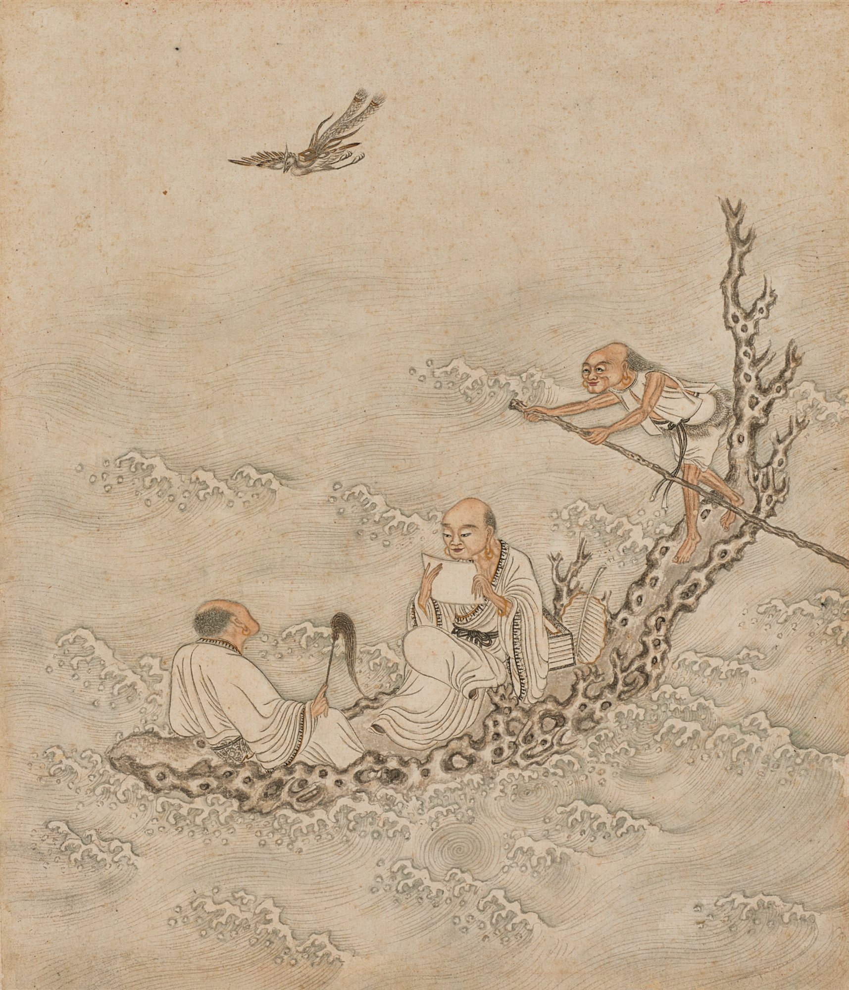 Ding Yunpeng 1547 - 1635 丁雲鵬 | Lohans 應真圖 | Fine Classical Chinese ...