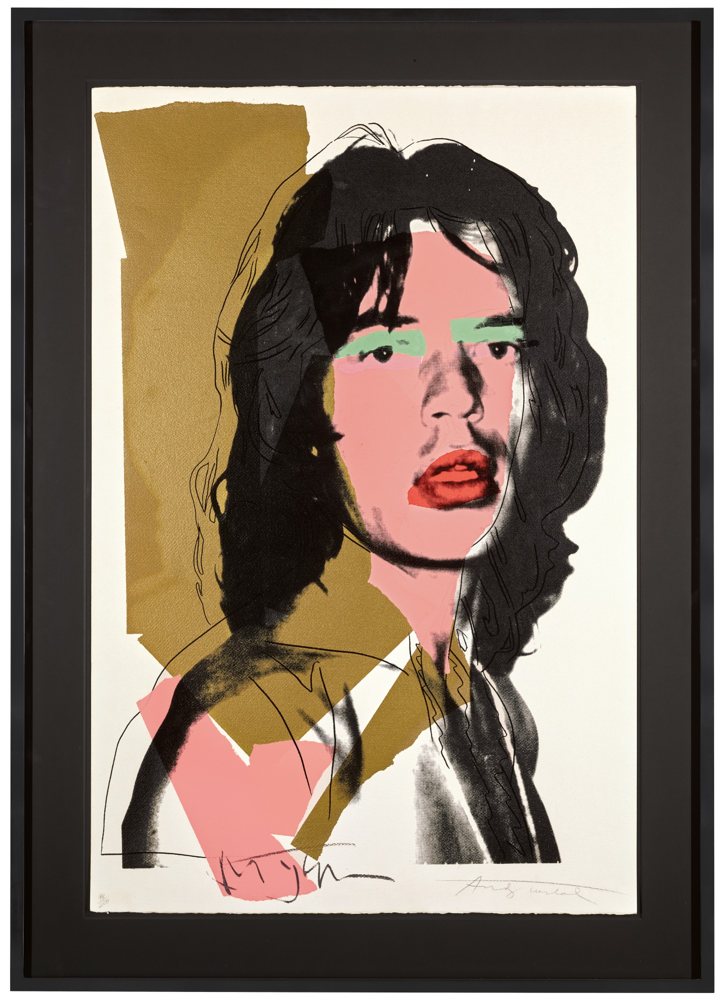 ANDY WARHOL | MICK JAGGER (F. & S. II.143) | Prints & Multiples | 2020 ...
