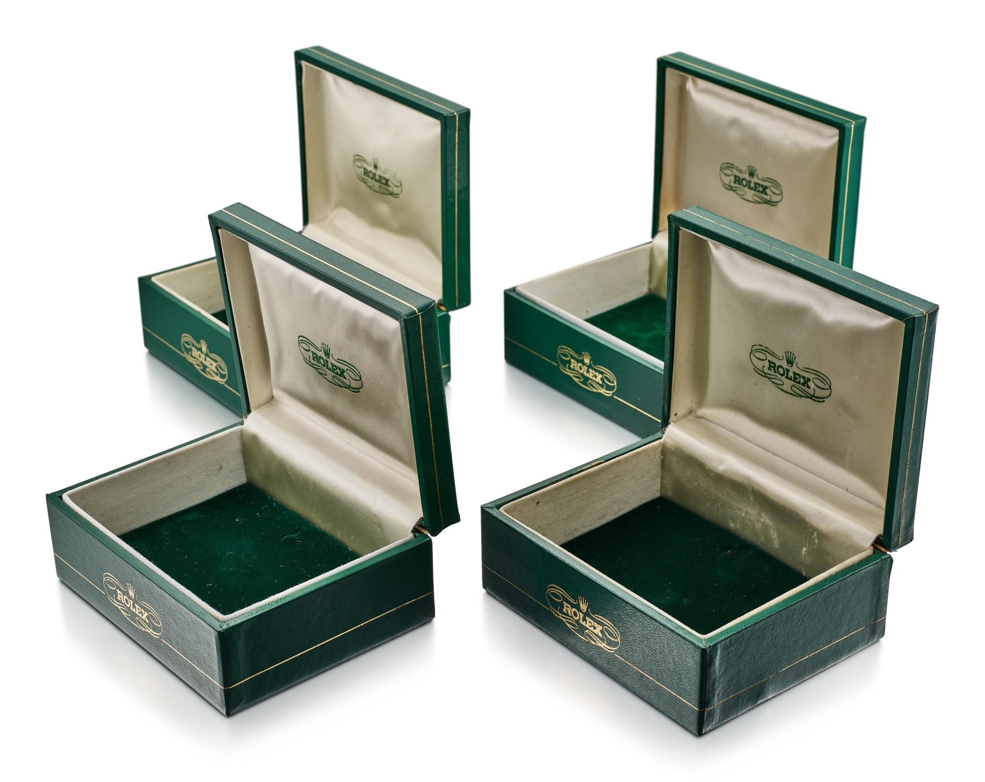 ROLEX | A SET OF FOUR PRESENTATION BOXES, CIRCA 1955 | Watches ...