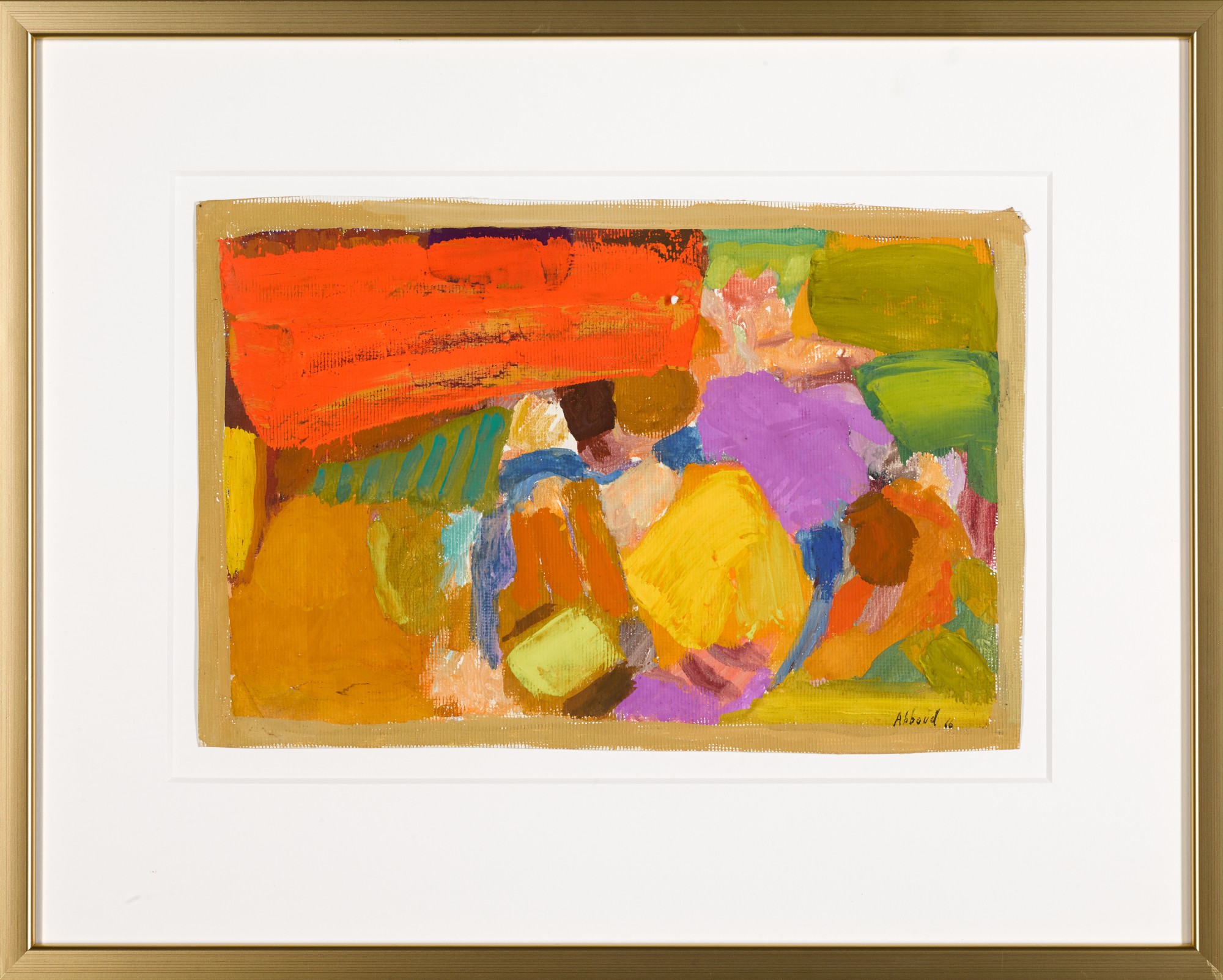 SHAFIC ABBOUD | I) TEMPERA II) JEU | 20th Century Art / Middle East ...