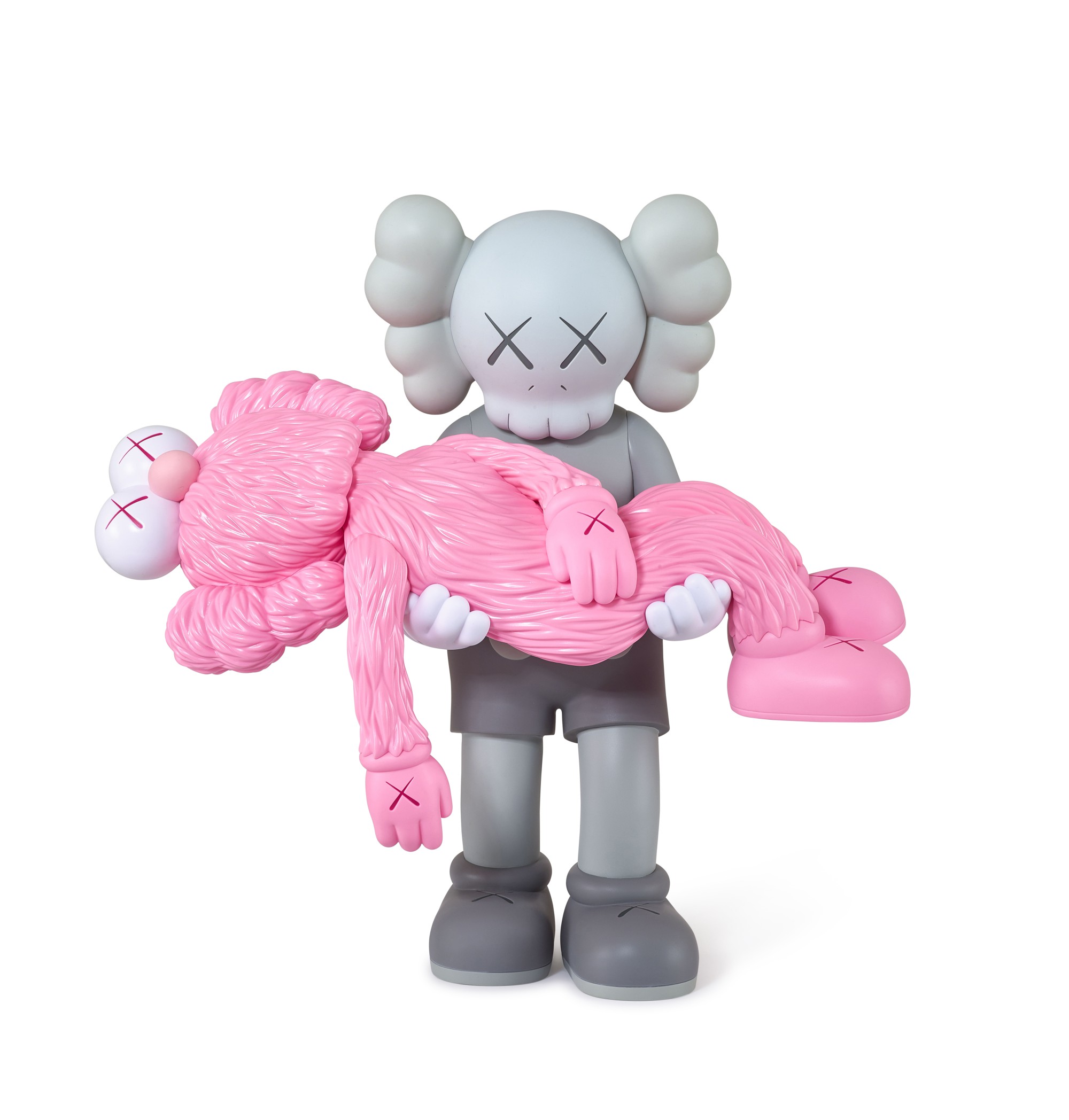 KAWS | GONE (BROWN/ GREY/ BLACK) (THREE WORKS) GONE（褐/灰/黑）（三件作品 ...