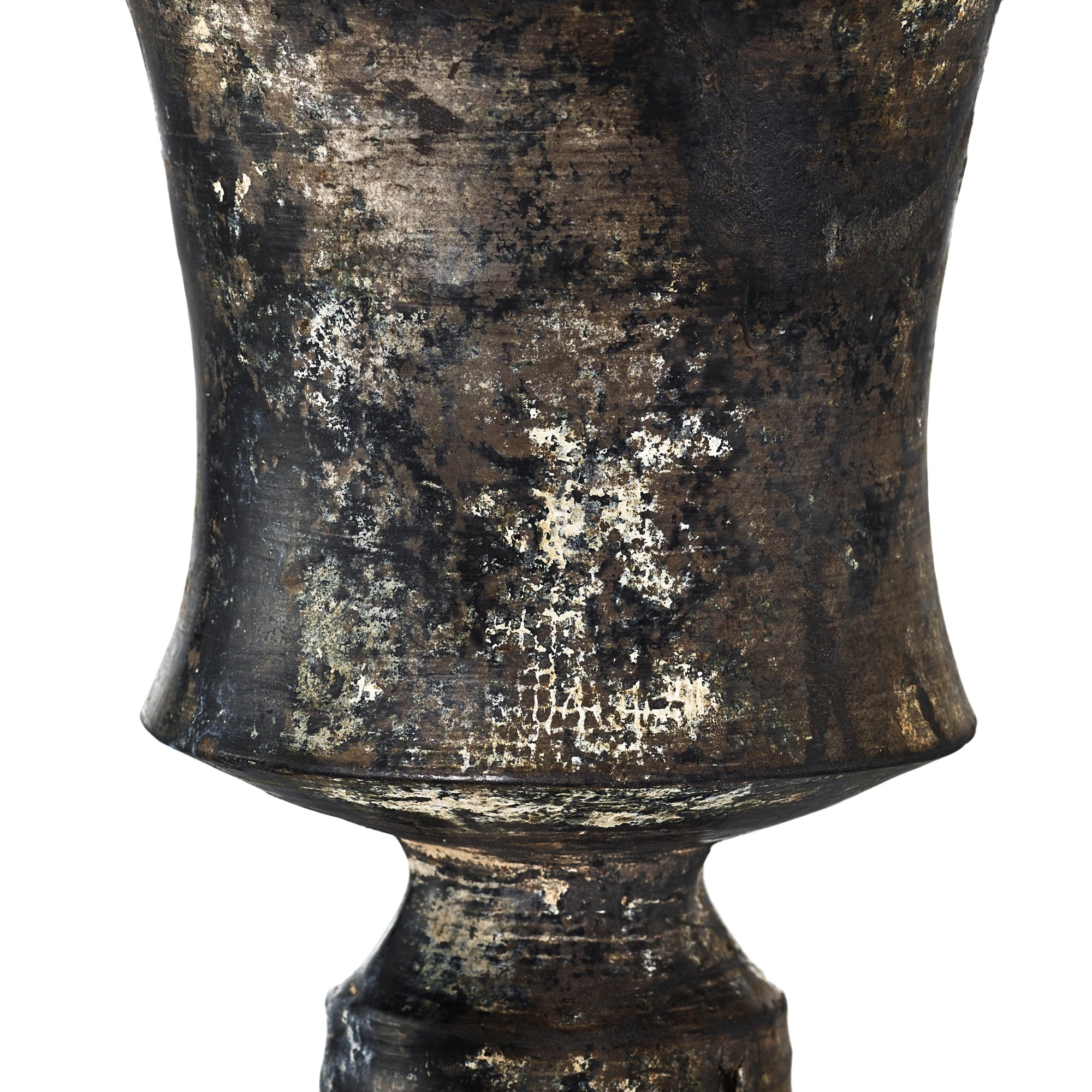 A black 'eggshell' pottery stemcup Longshan culture, c. 2500-2000 B.C ...