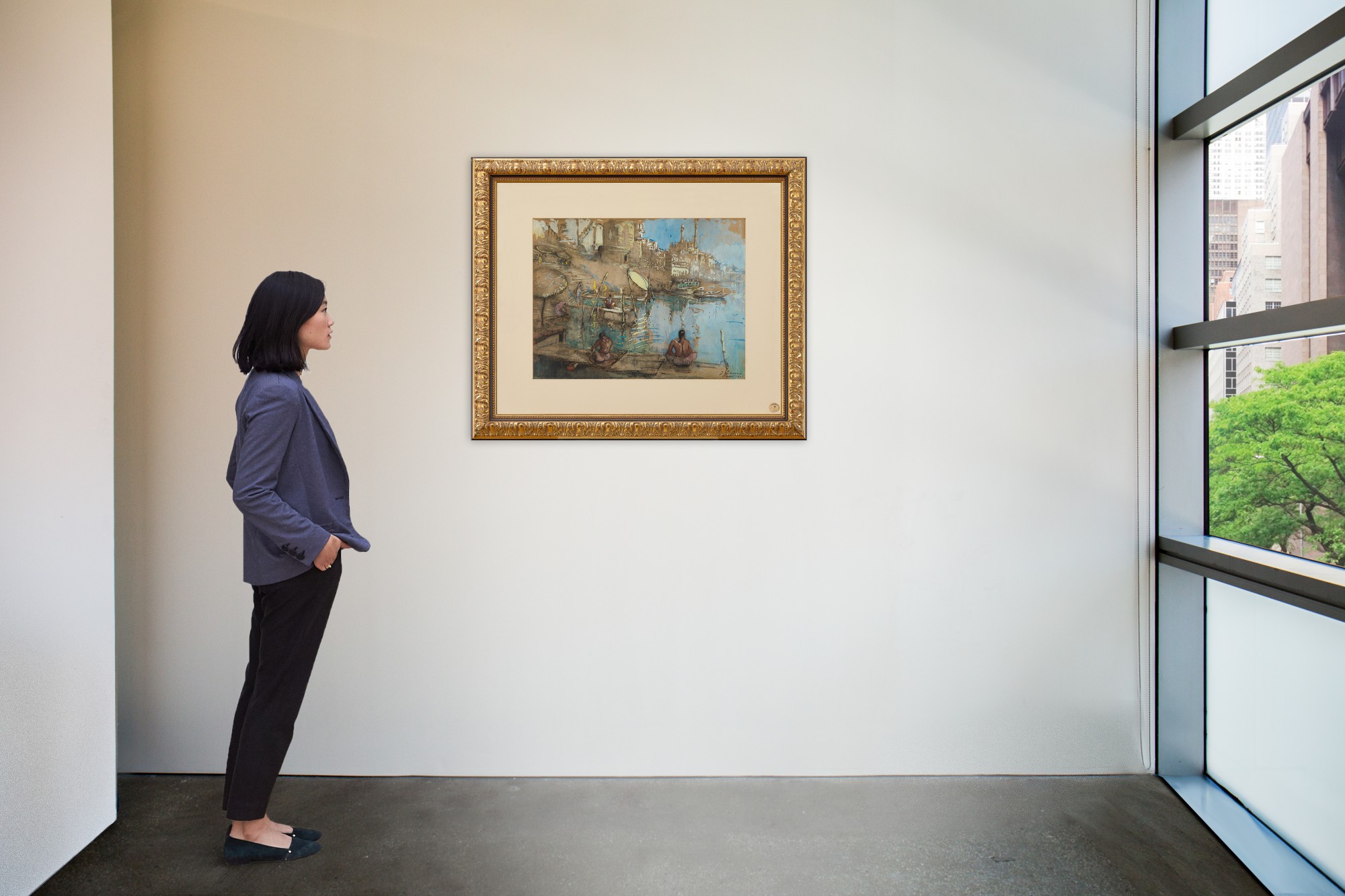 Adrien Jean Le Mayeur de Merprès 勒邁耶 | Benares 貝納雷斯 | Modern Art Online ...