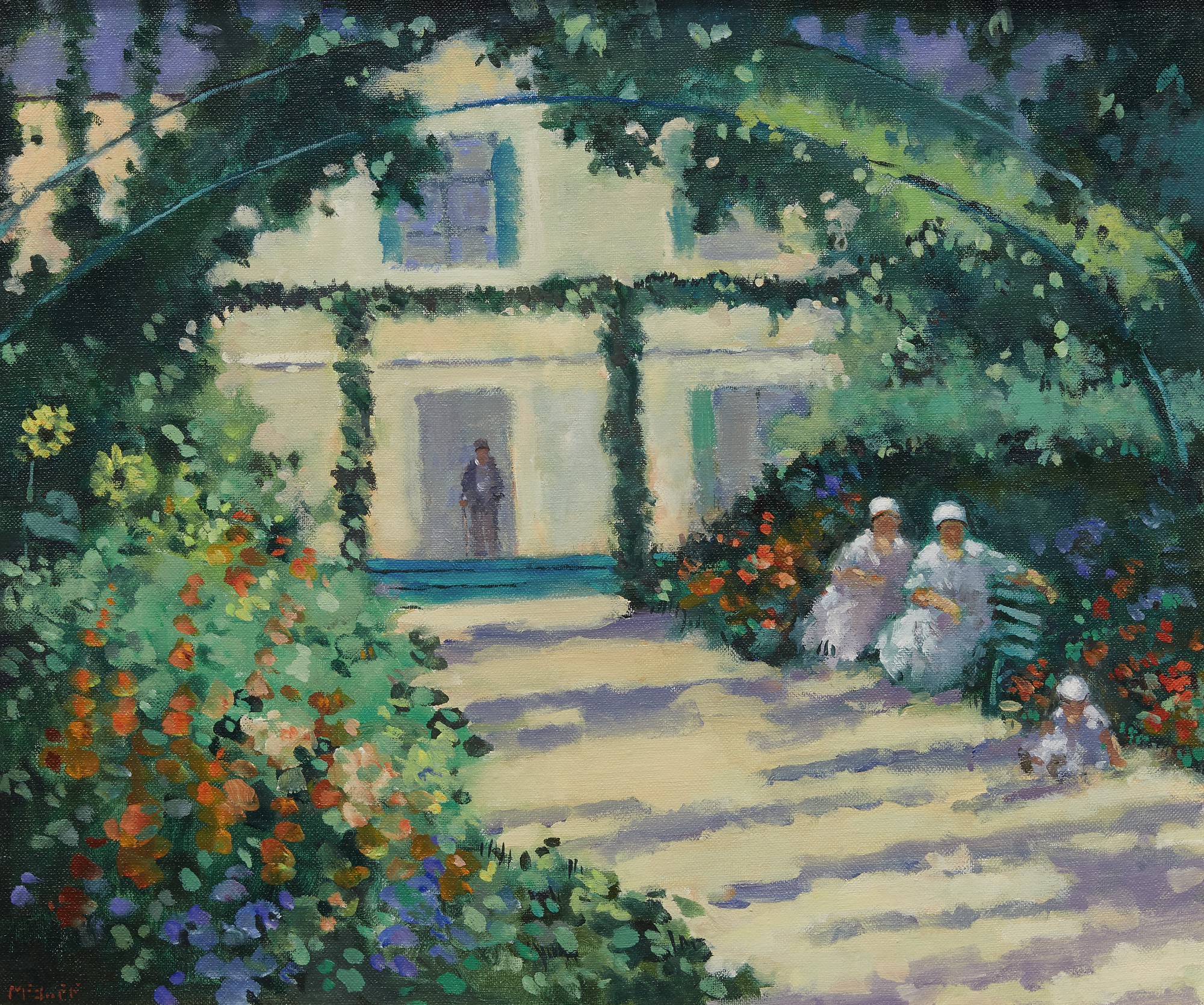 FREDERICK MCDUFF | LATE SUMMER GIVERNY | The Collection of Mr. and Mrs ...