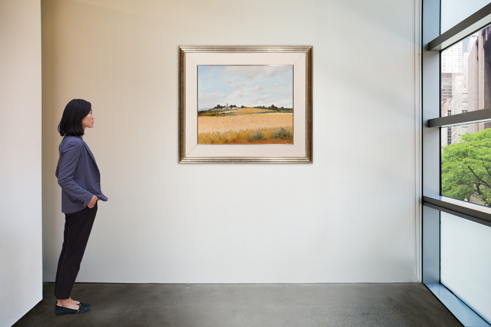 MARCEL DYF | BLÉS À ST. ARMEL (MORBIHAN, SUD BRETAGNE) | Impressionist ...