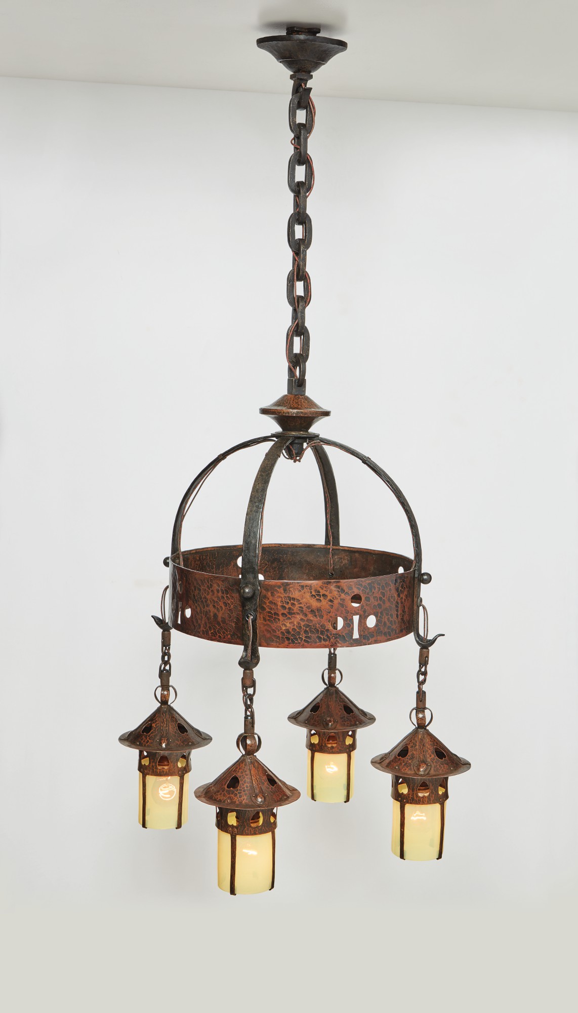 Four-Light Electrolier, Model No. 233 (Variant) | Important Design ...