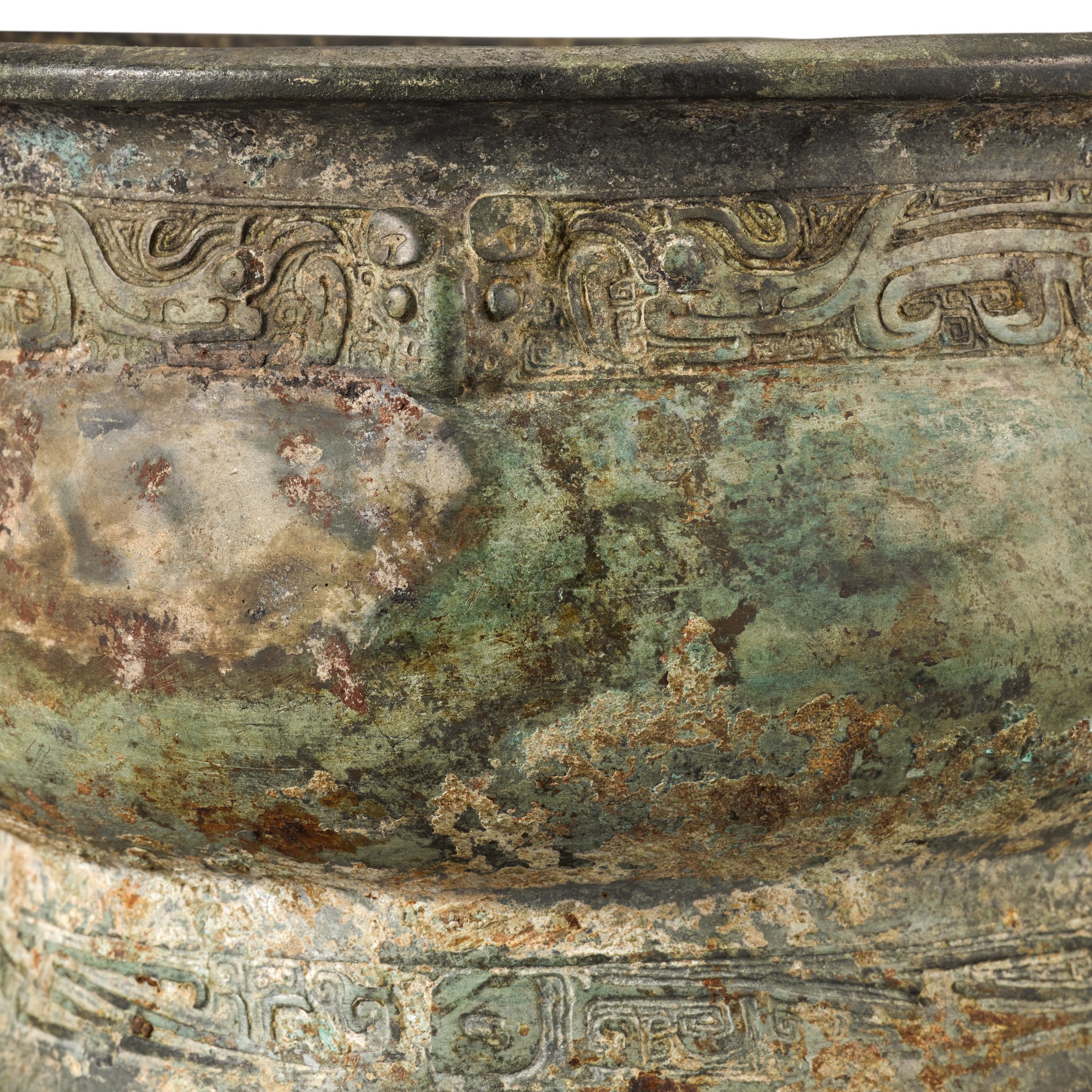 An archaic bronze ritual food vessel, Gui, Western Zhou dynasty | 西周 青銅簋 | A Journey Through ...