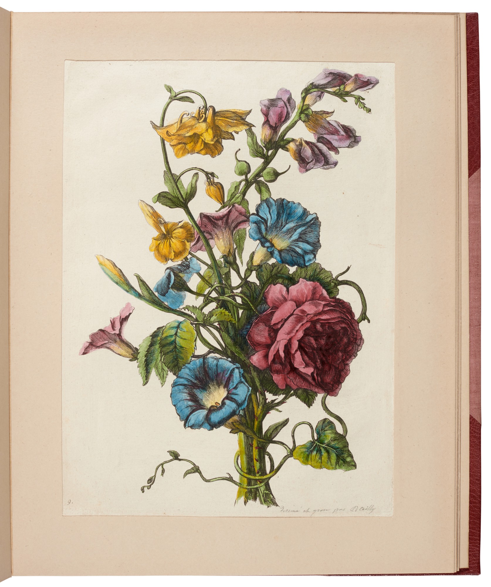 Jacques Bailly | Diverses fleurs mises en boucquets, Paris, circa 1670 ...