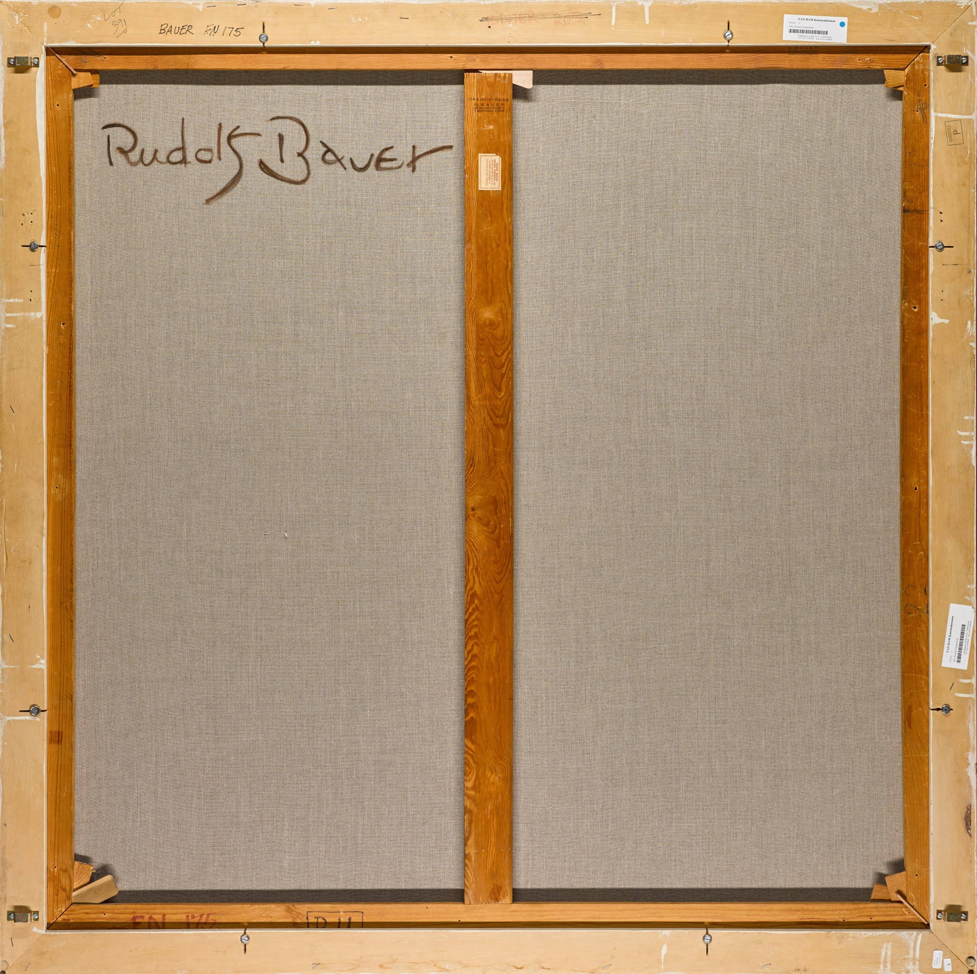 RUDOLF BAUER | YELLOW SQUARE | Impressionist & Modern Art Day Sale ...