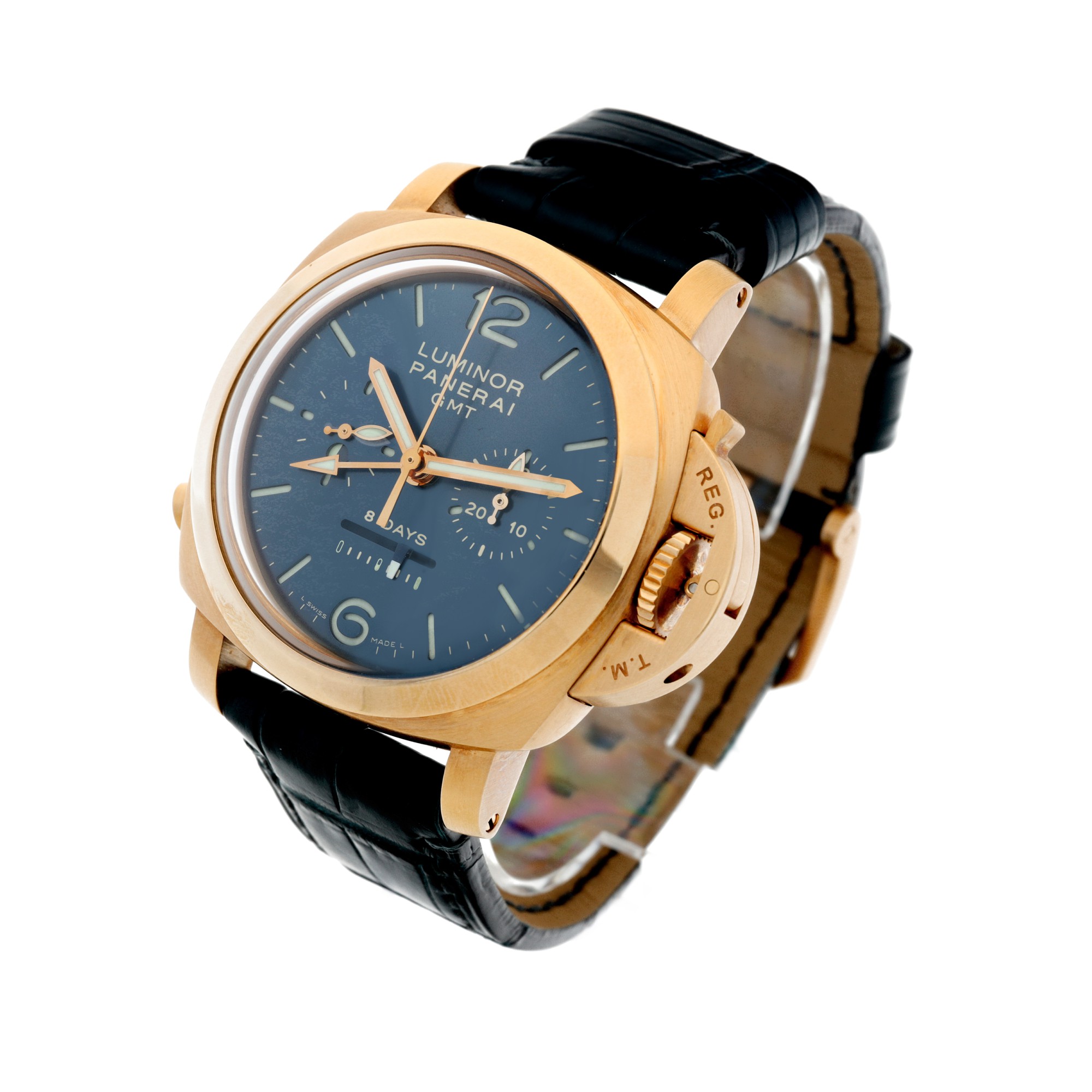 Reference PAM00277 Luminor 1950 8 Days Chrono Monopulsante GMT A ...