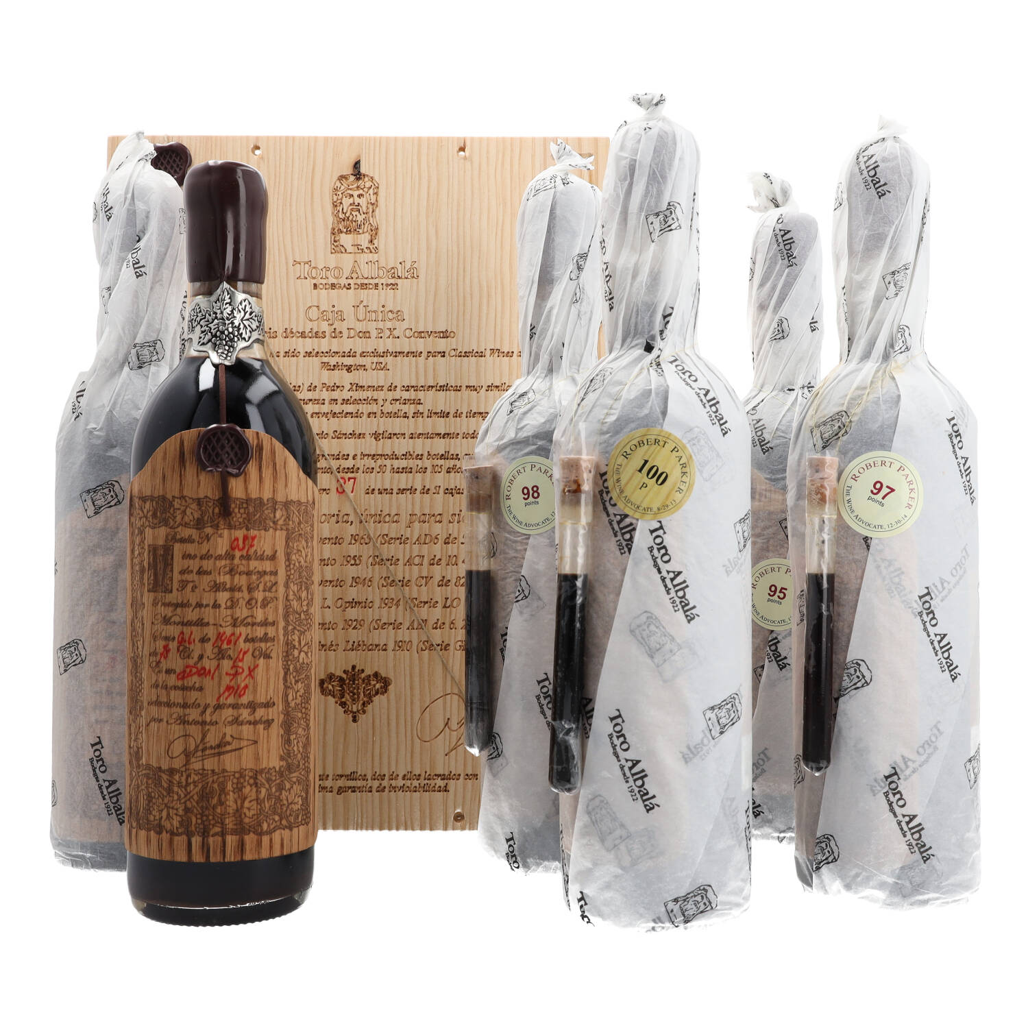 Don Pedro Ximenez Convento, Bodegas Toro Albala, 1910 -1965 (6 BT ...