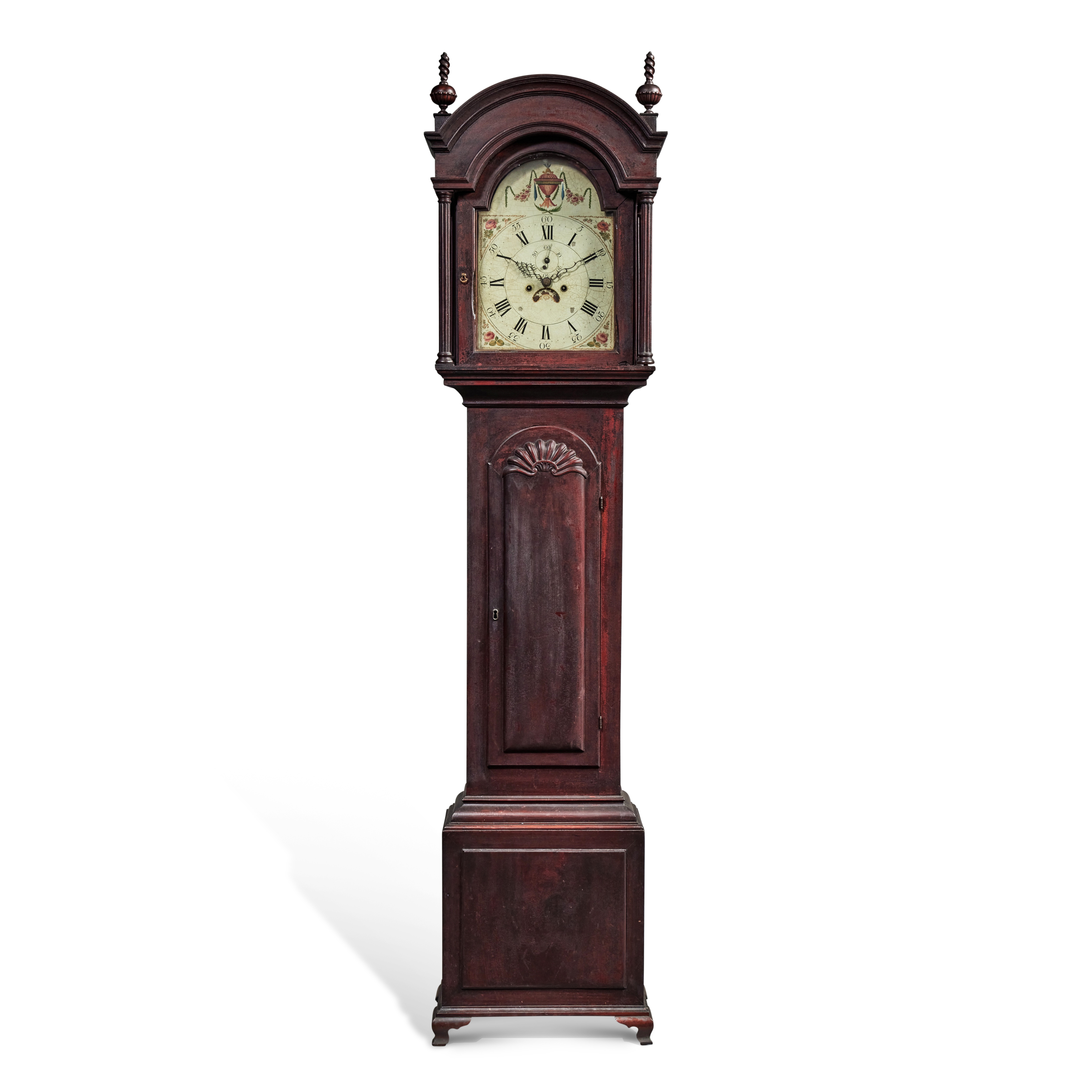 Very Fine and Rare Chippendale Block- and Shell-Carved Mahogany Tall ...