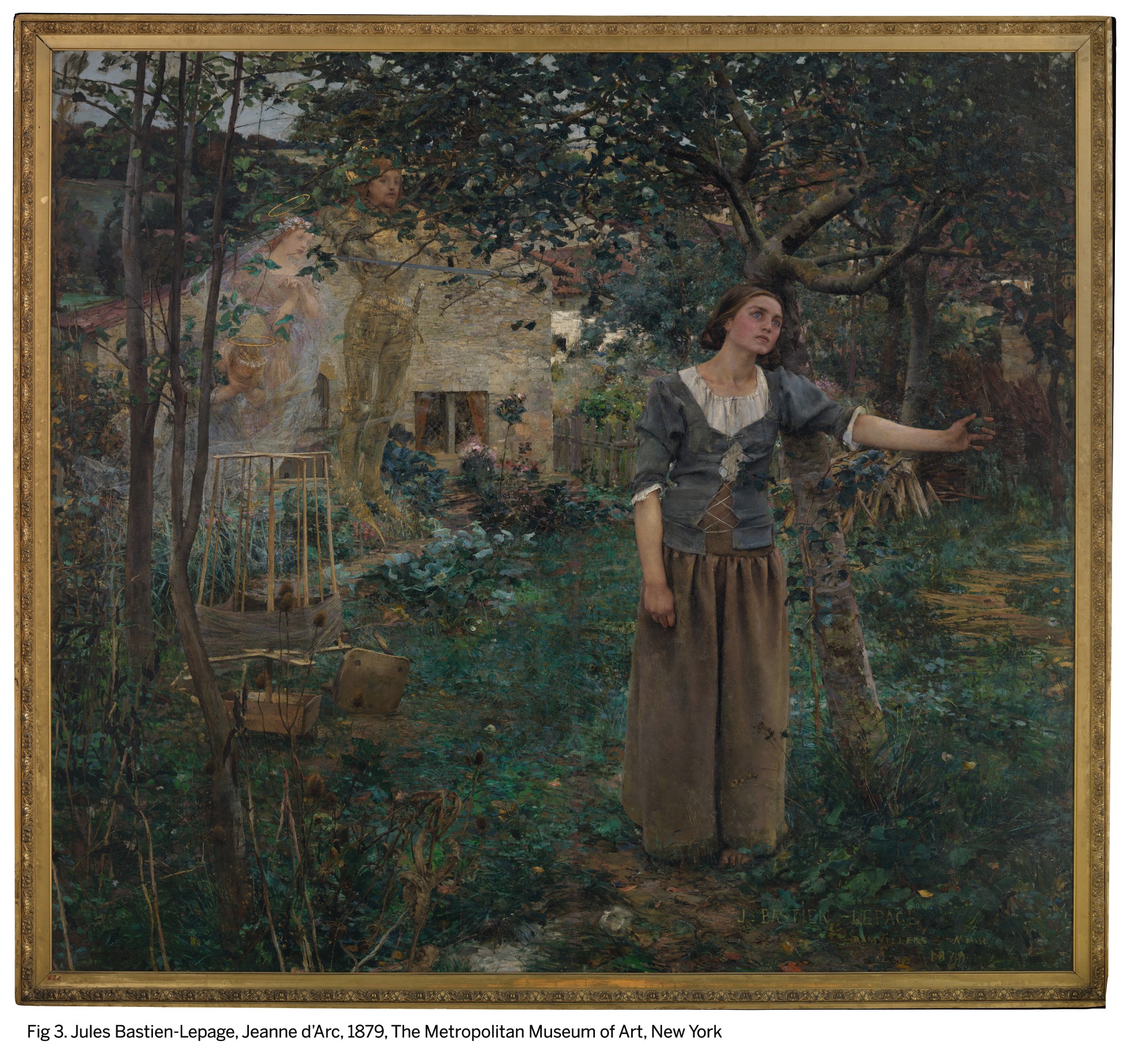 CHARLES SPRAGUE PEARCE | SAINTE GENEVIÈVE | 19th Century European Art ...