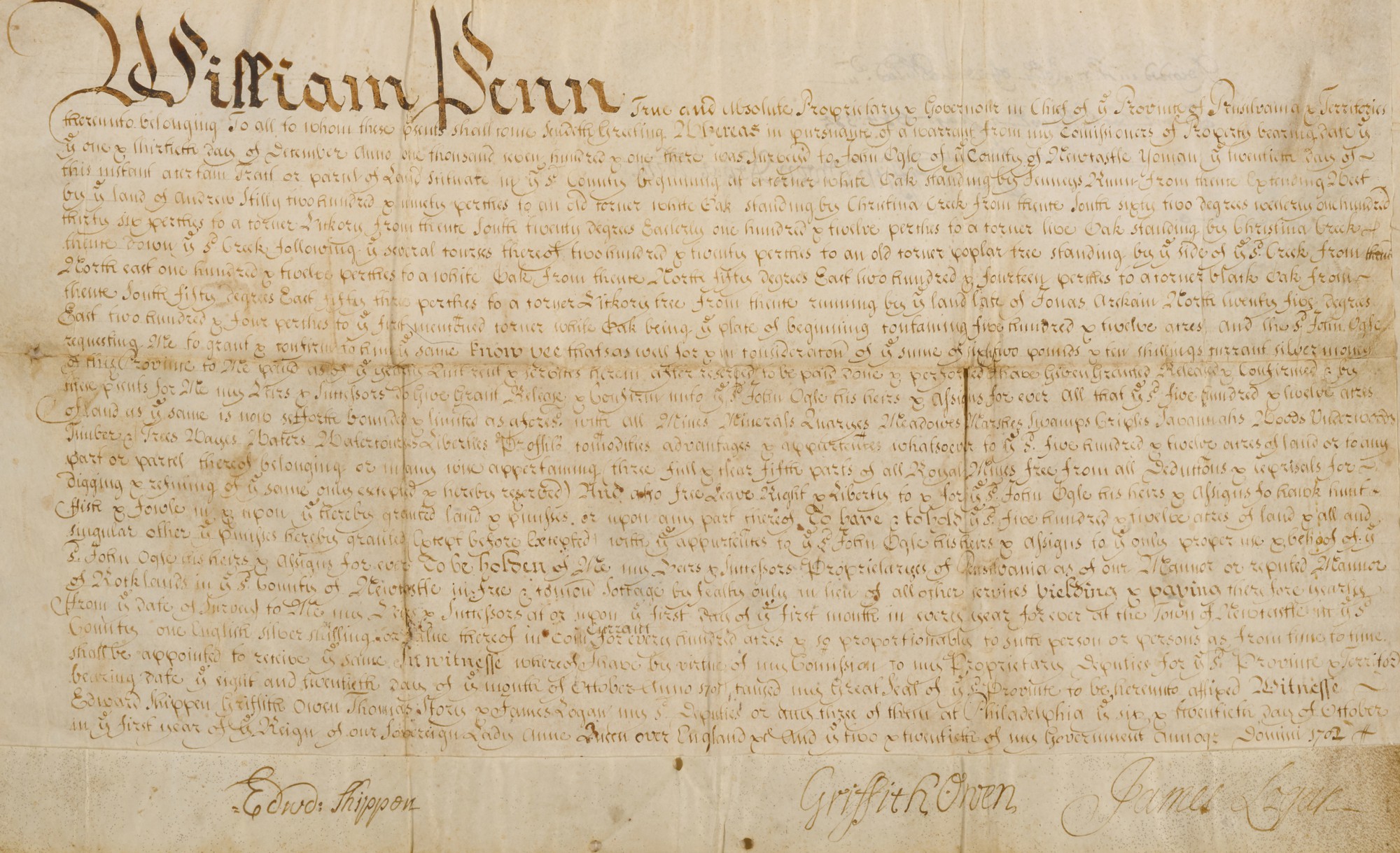 (William Penn) | The William K. du Pont Collection: Important Americana ...