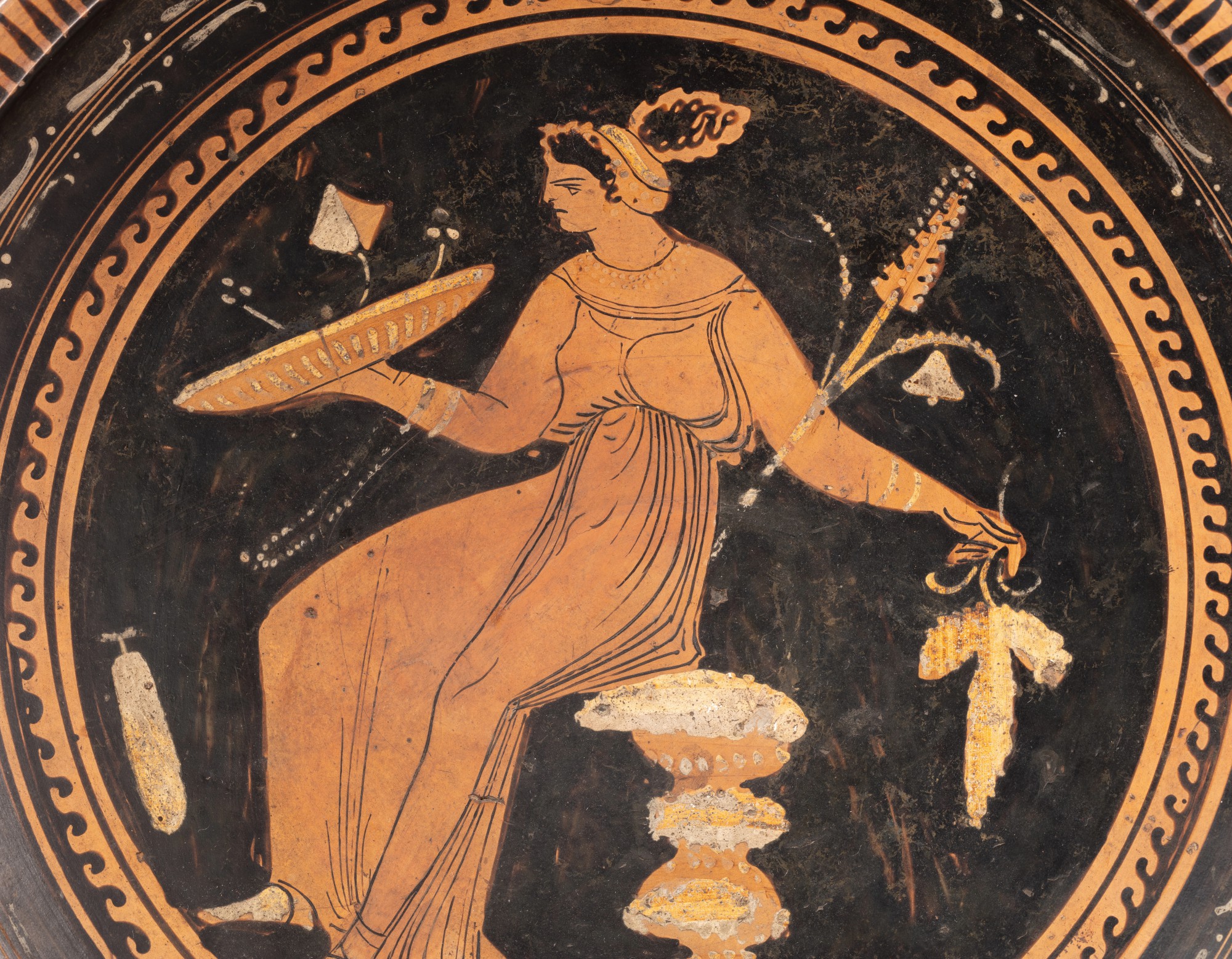 An Apulian Red-figured Plate, circa 340-320 B.C. | Ancient Sculpture ...