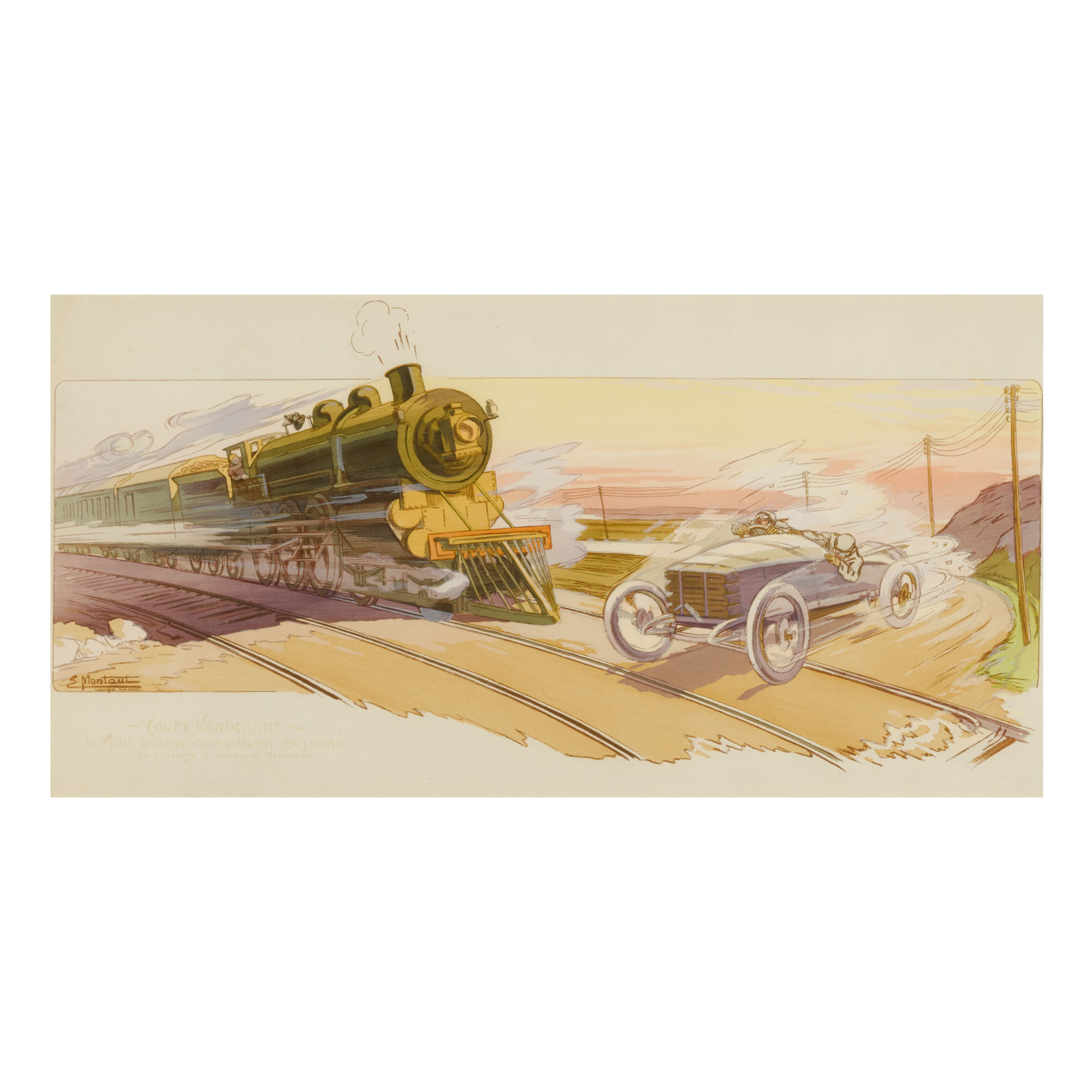 GAMY-MONTAUT | COUPE VANDERBILT / LE MATCH GABRIEL–LONG-ISLAND RAILROAD ...