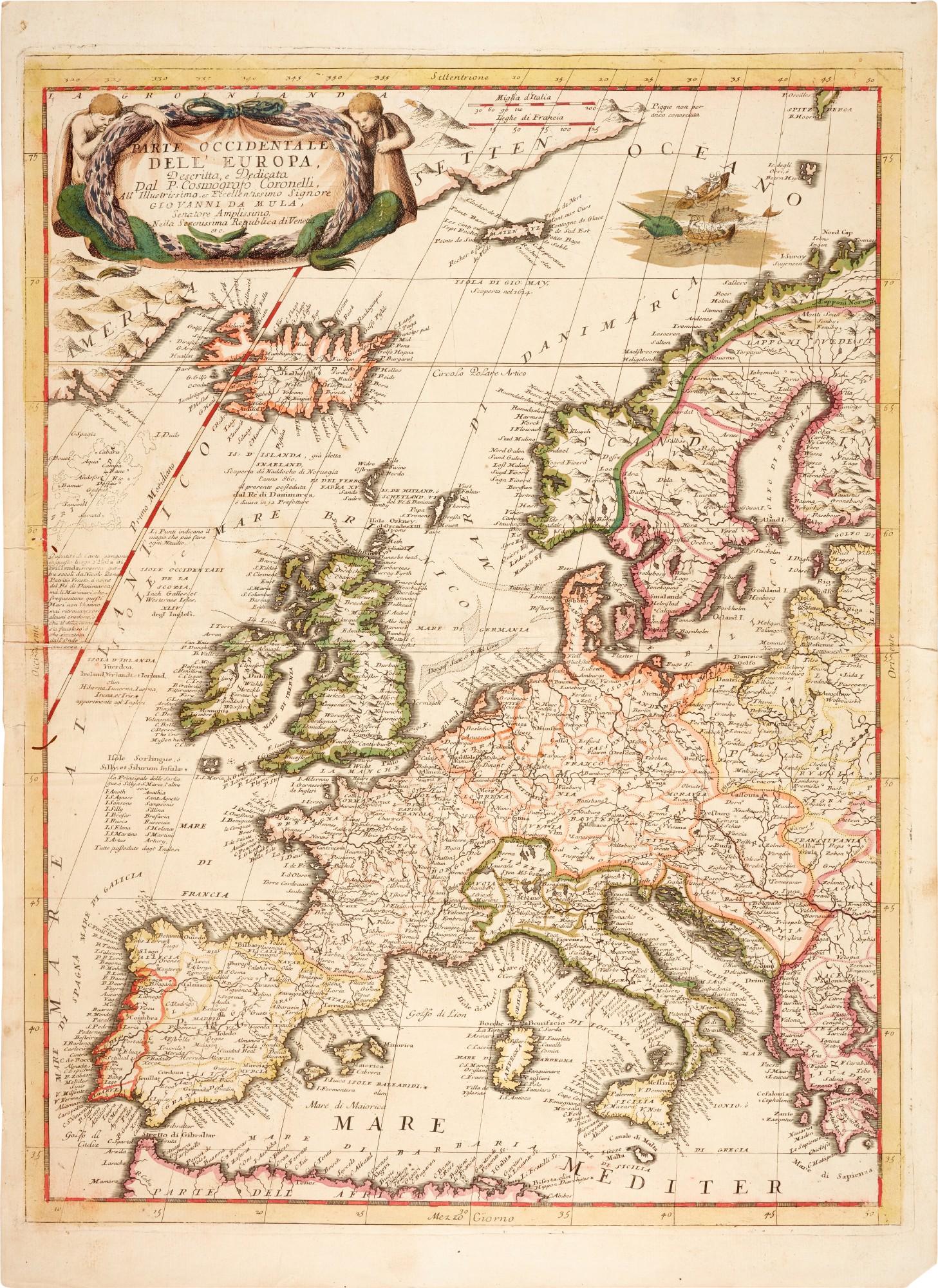 EUROPE | A collection of seven maps, 16th- and 17th-century | Travel ...