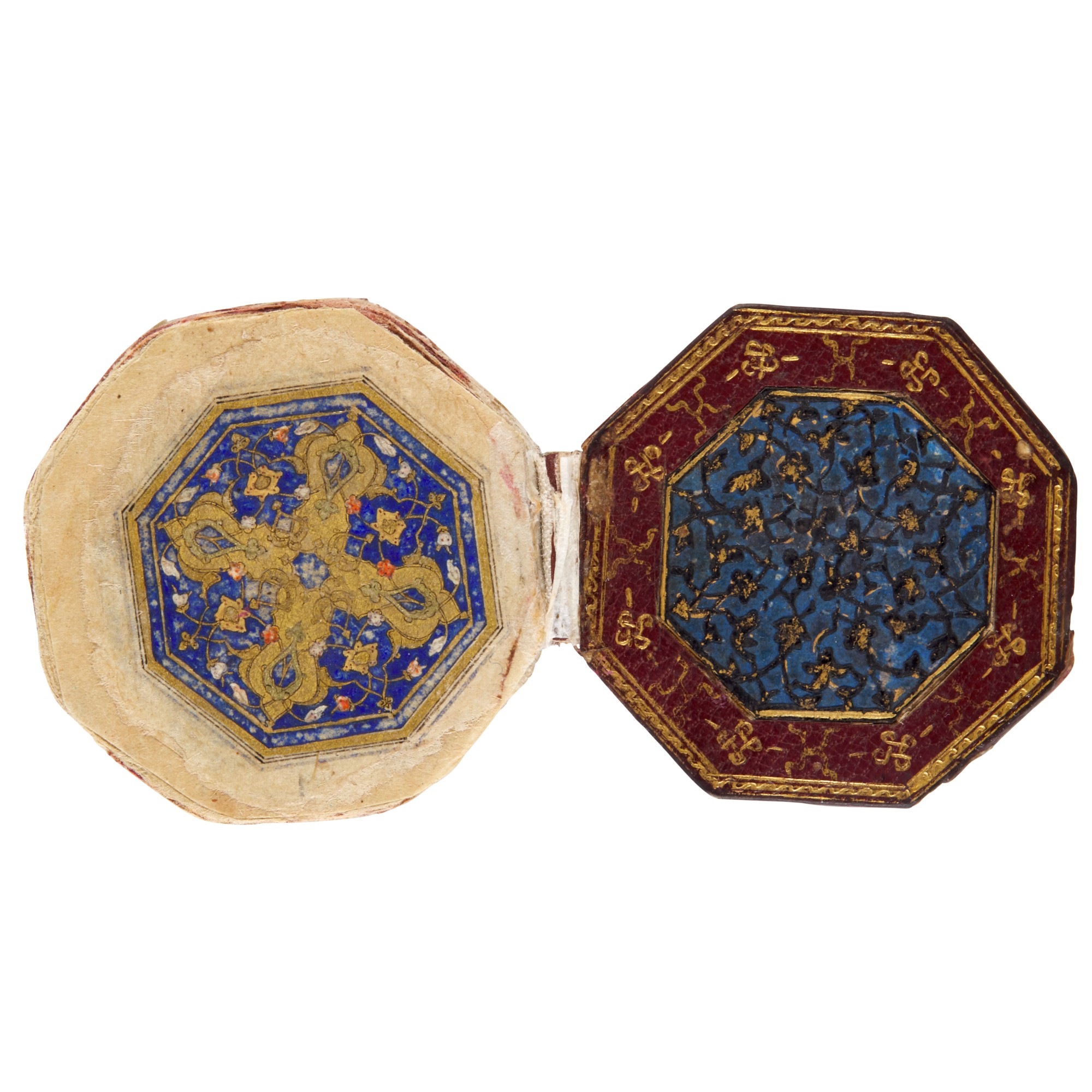 An illuminated miniature Quran, copied by Husayn ibn Husayn ibn Hasan ...