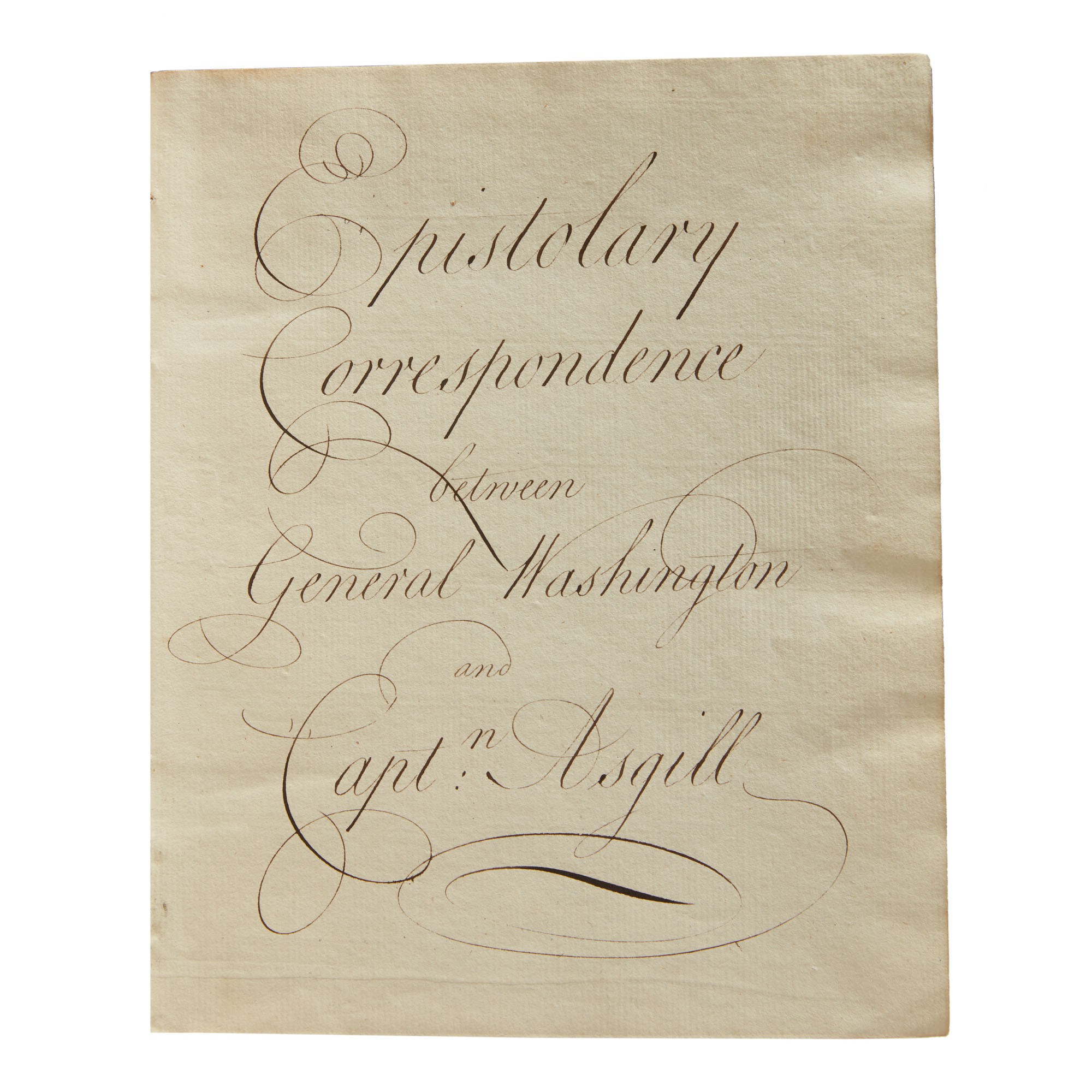 (Washington, George, & Charles Asgill) | Saving Captain Asgill | The ...