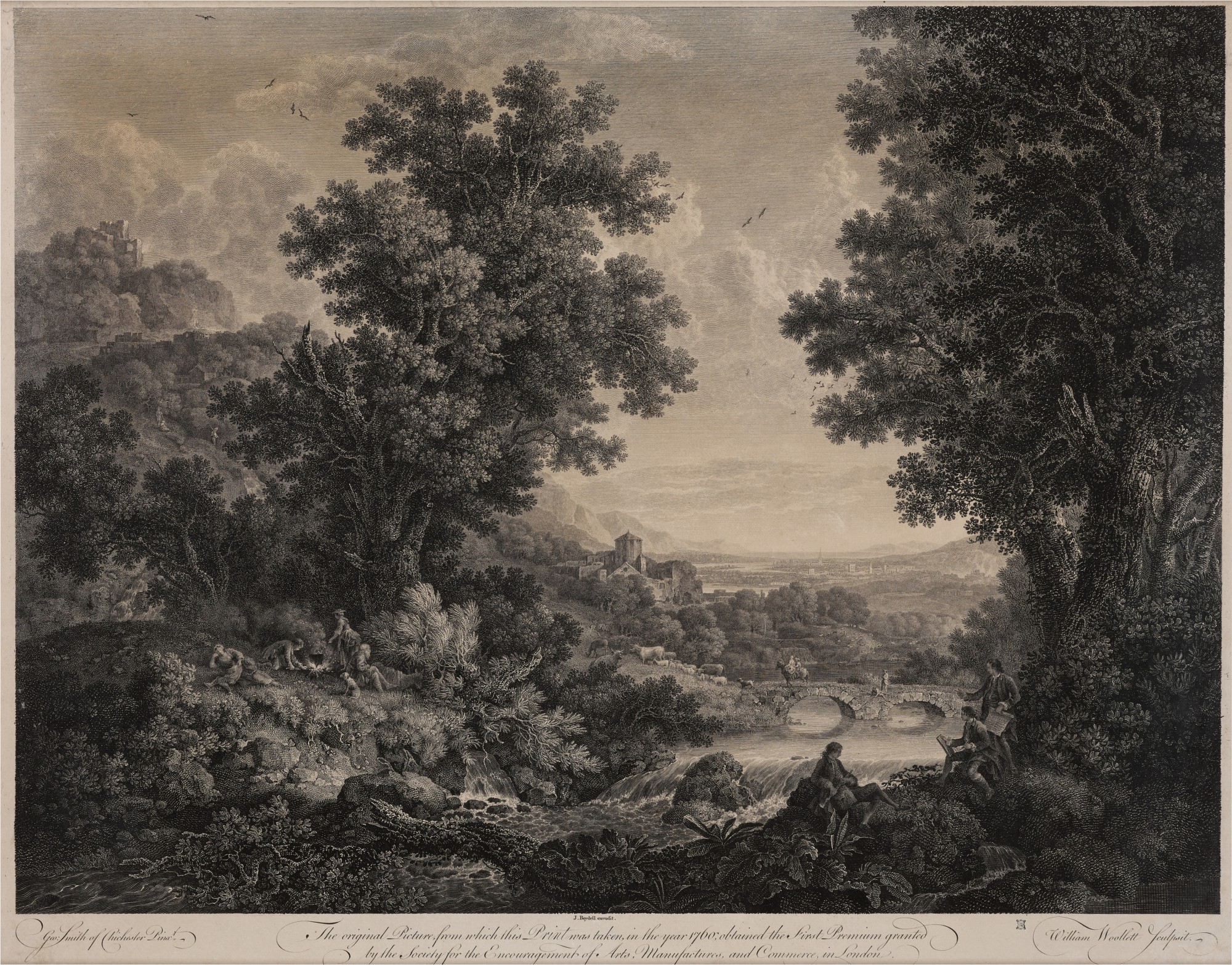 John Boydell (1719-1804), Views of Wales and Derbyshire | Town ...
