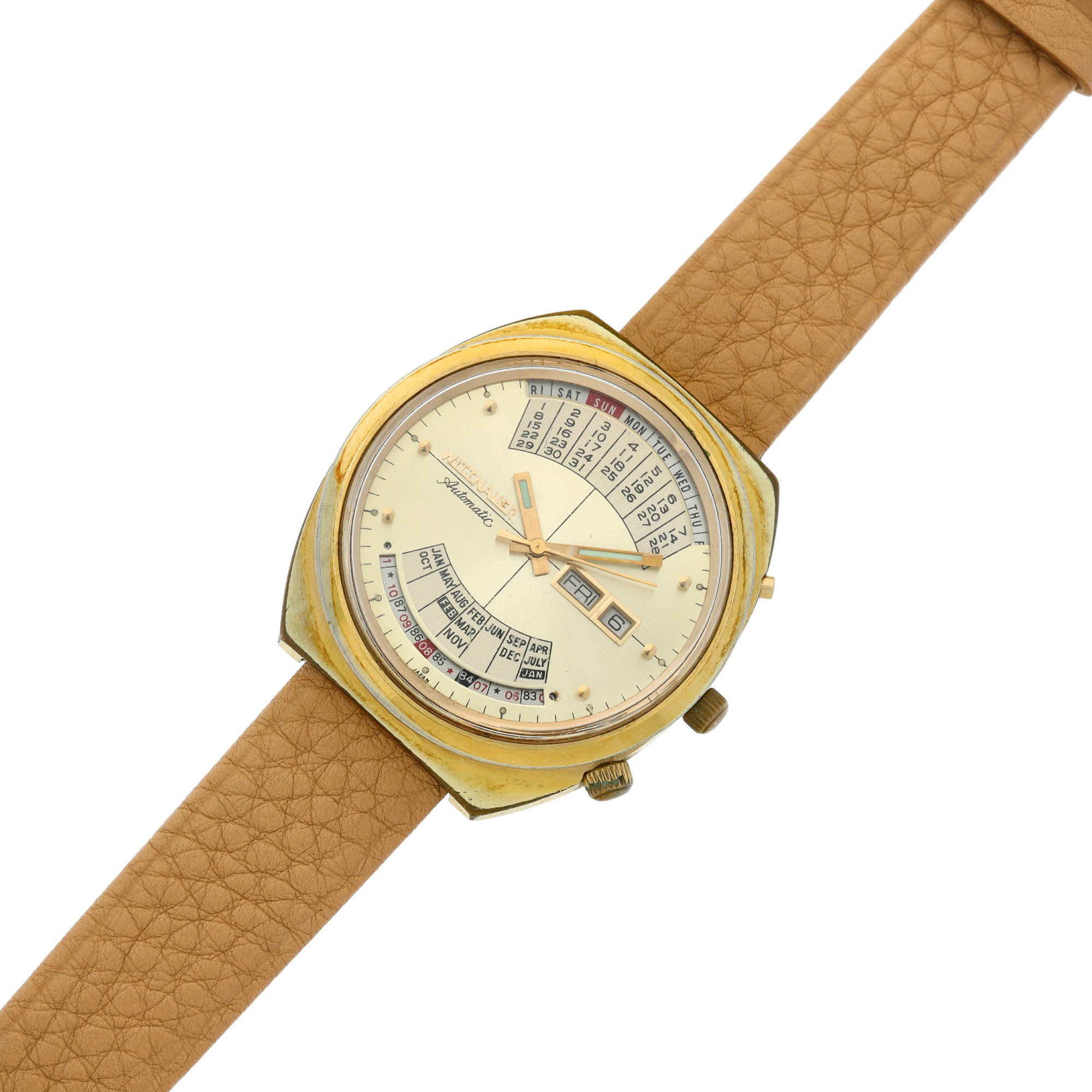 2002 'Time Machine' A gold plated and stainless steel automatic ...